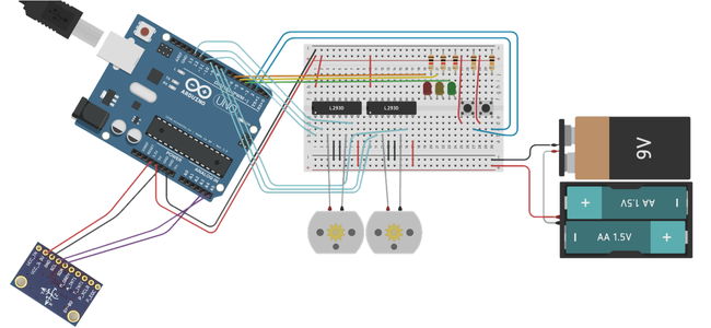 2 Axis Gimbal With Arduino 6 Steps With Pictures Instructables