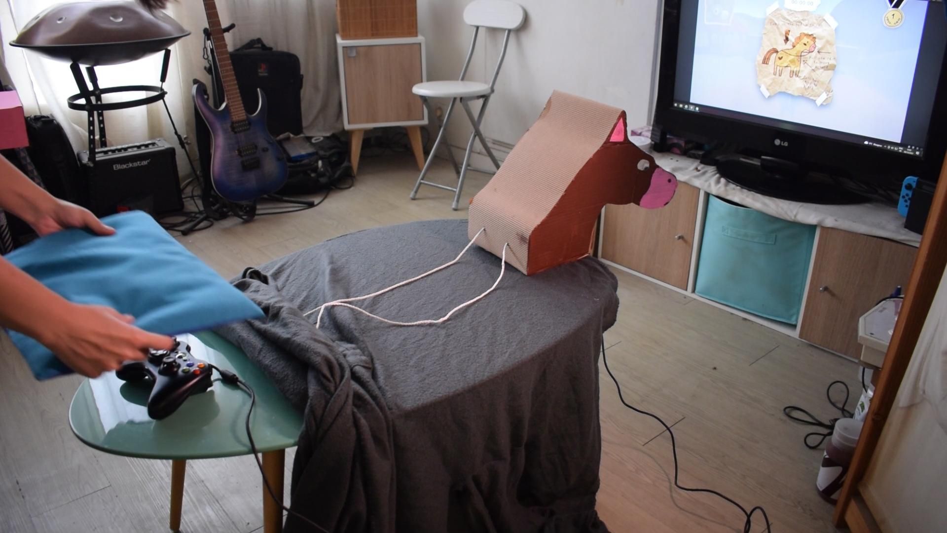 DIY Horse-Shaped Game Controller for Attack of the Bric-a-Brac : 6 ...