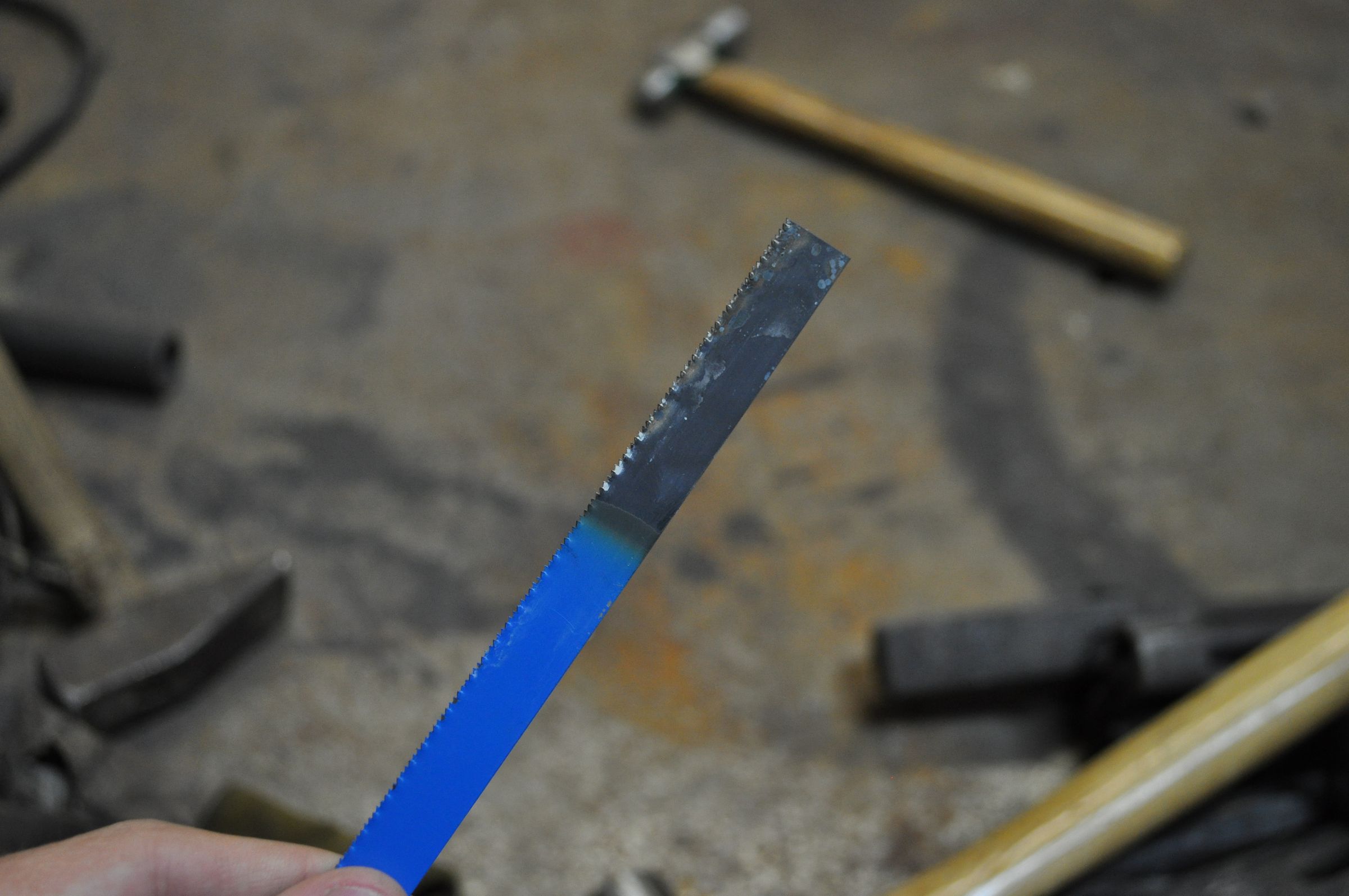 Make a Simple Lock Pick From an Old Hack Saw Blade : 3 Steps ...