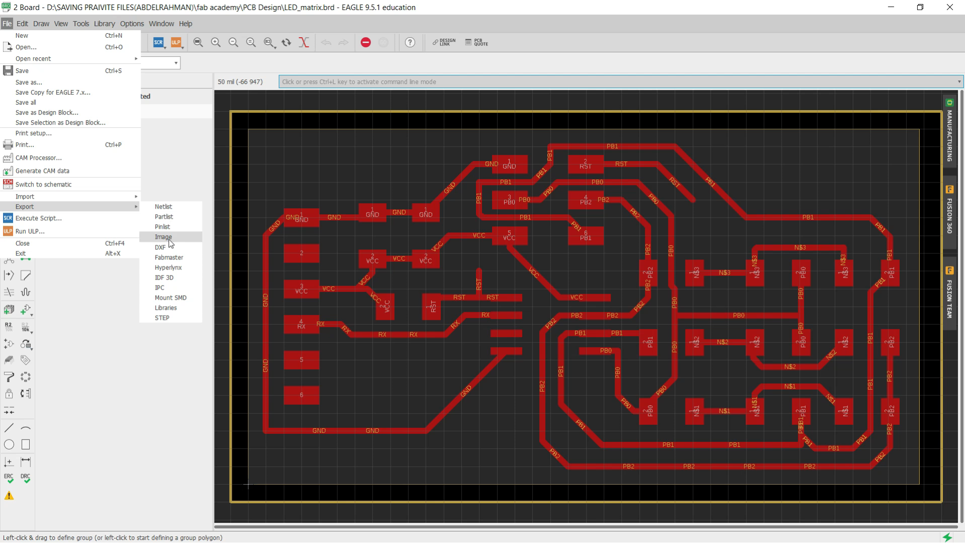 LED Matrix PCB (Full Beginner Tutorial) : 10 Steps (with Pictures ...