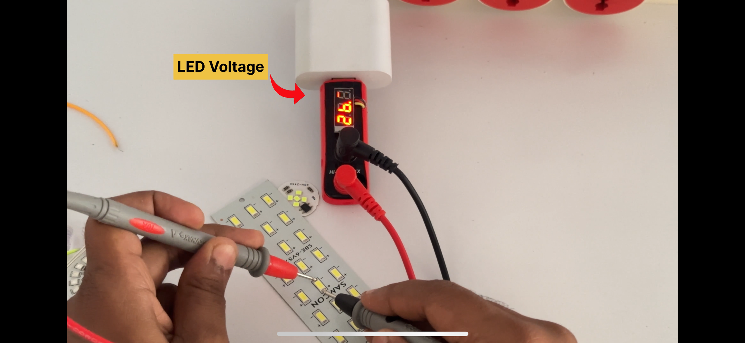 DIY LED Voltage Tester – Test Any DC Voltage With LEDs! : 11 Steps ...