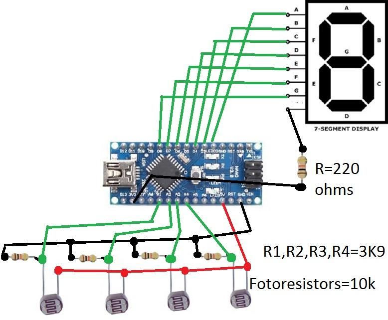 Educational Project! How the Binary Code Works! - Visuino - Visual Development for Arduino