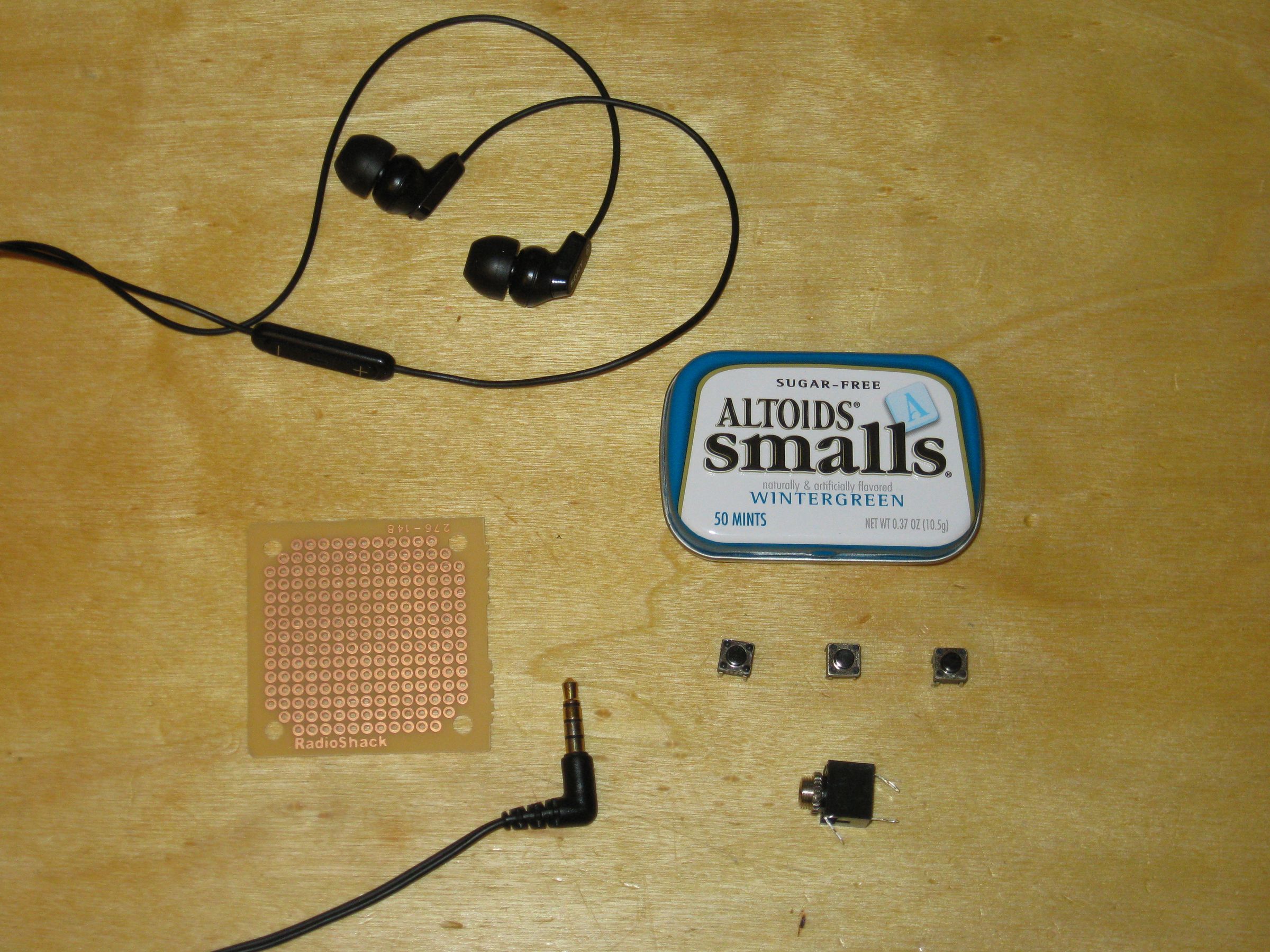Large IPod Inline Remote for Use With Any Head Phones/Ear Buds : 5 ...