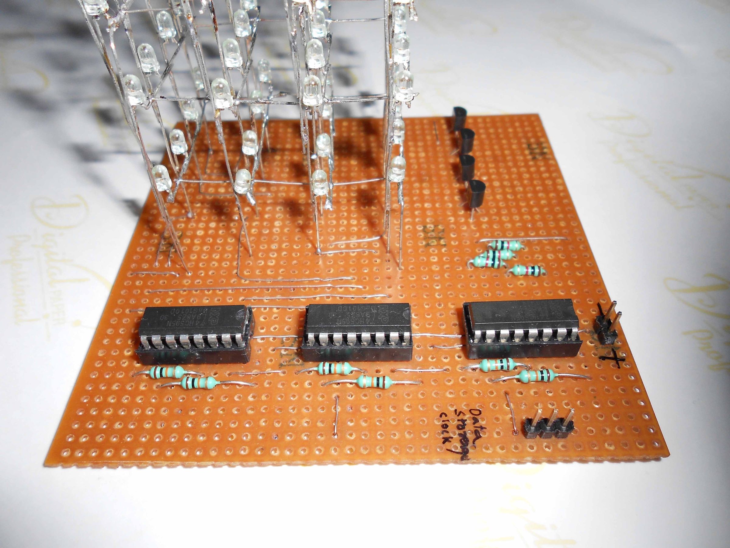 4x4x4 LED Cube, With MSP430, Using Only 3 Pins - Instructables