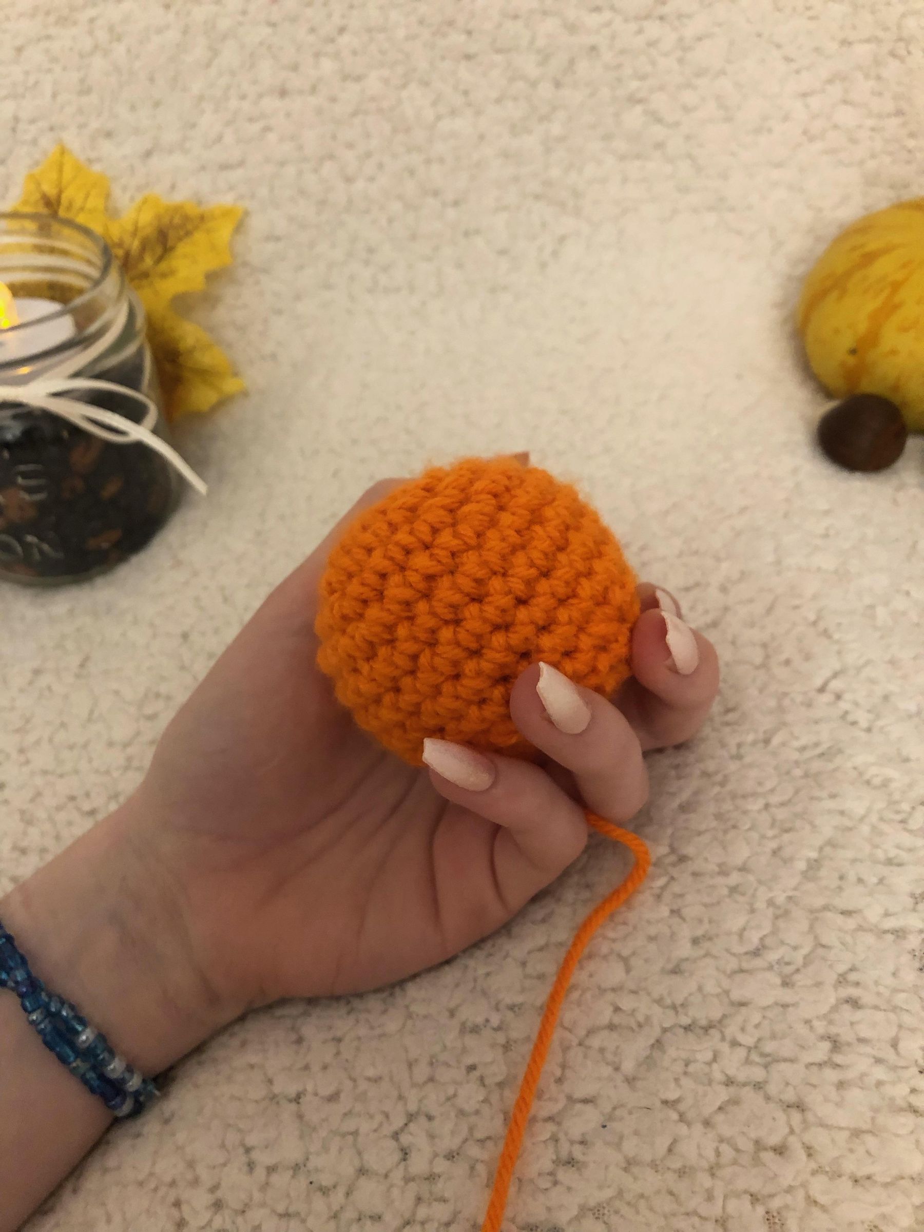 Crochet Halloween Pumpkin Snail : 7 Steps (with Pictures) - Instructables