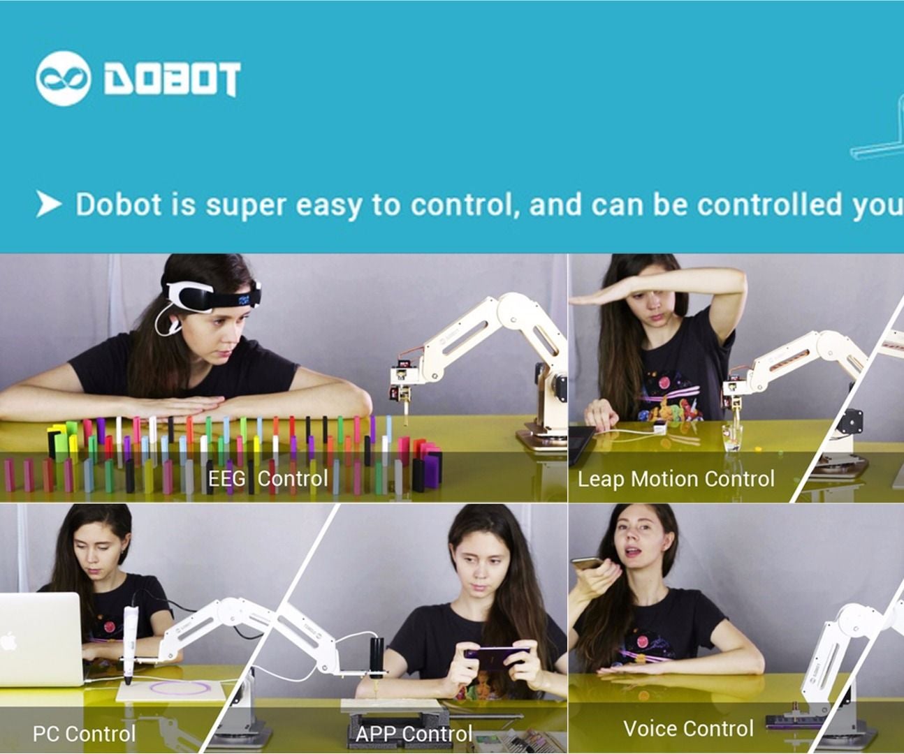 How to Control a Arduino Controlled Robotic Arm of Dobot Team : 8 Steps ...