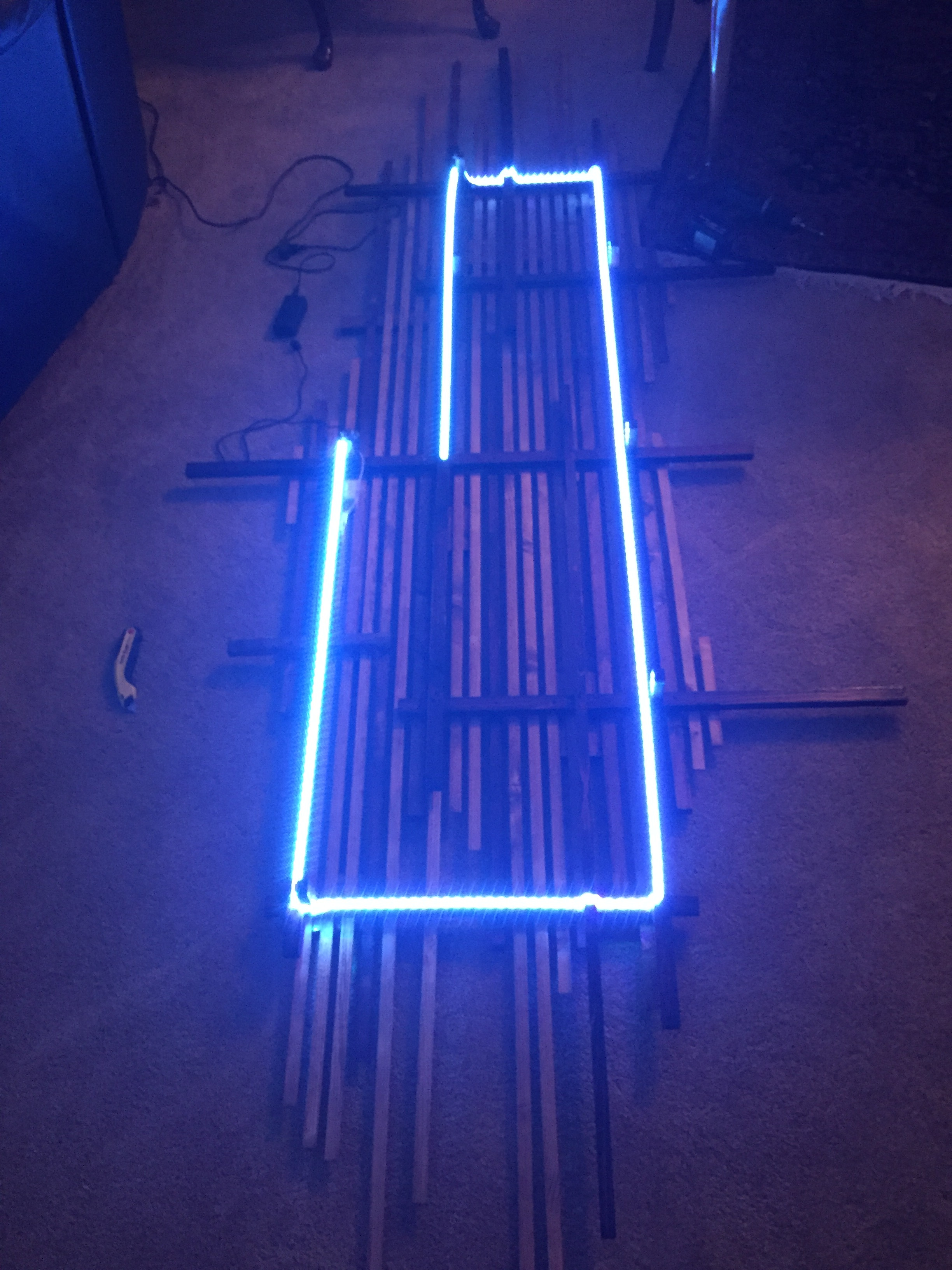 Scrap Wood LED Back-Lit Wall Art : 6 Steps (with Pictures) - Instructables