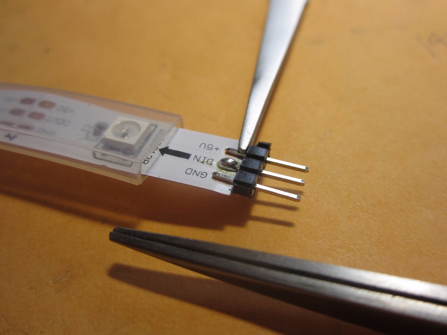 Easy DIY Cable for WS2812B Strips : 4 Steps - Instructables