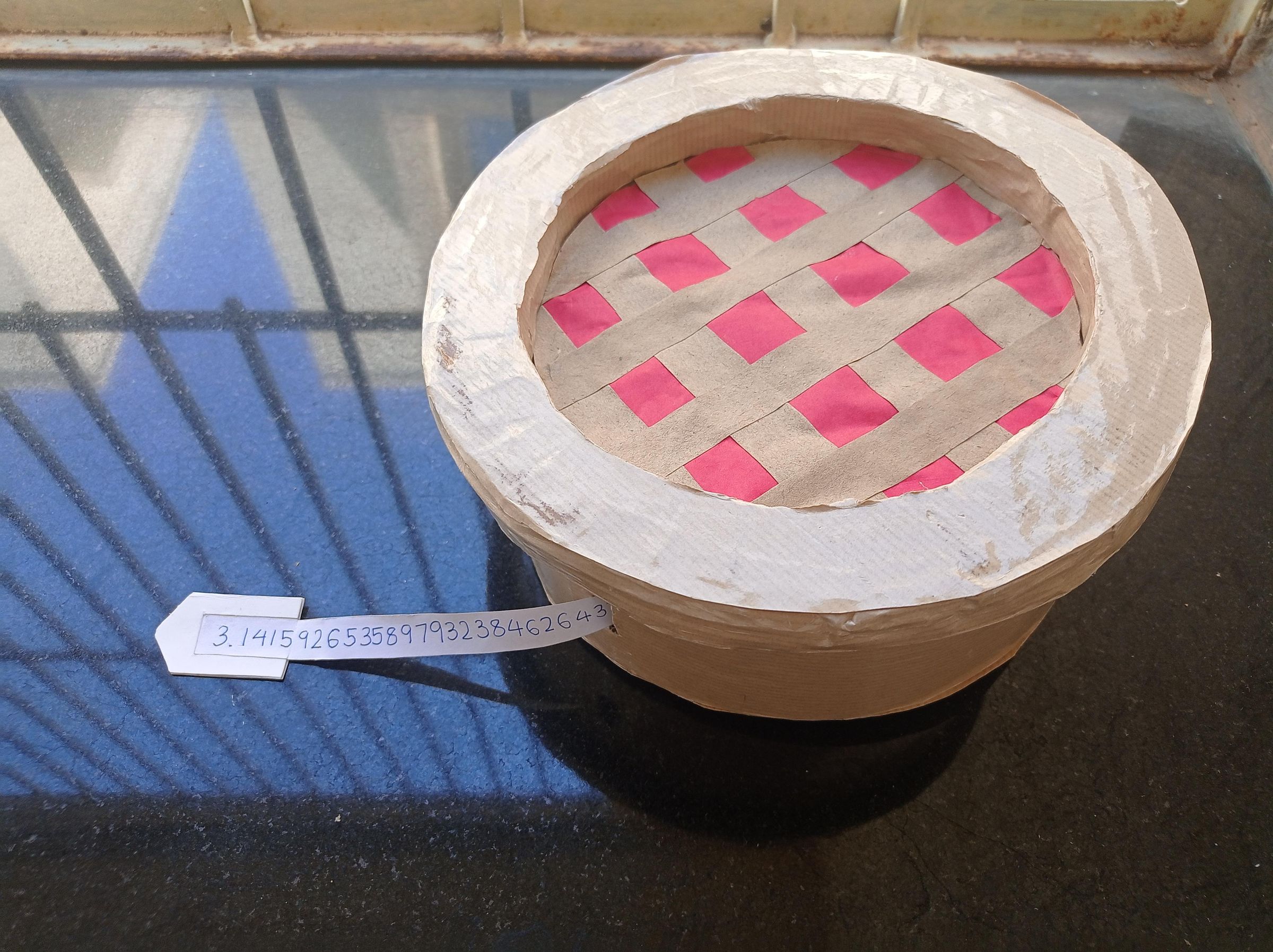 10,000 Digits of Pi in Pie! 60 Meters of Pi! : 6 Steps (with Pictures ...