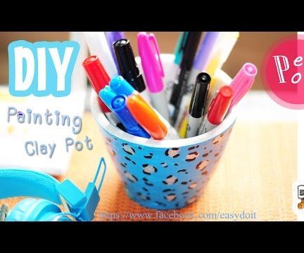 Tiger Skin Painted Clay Pot! - Instructables