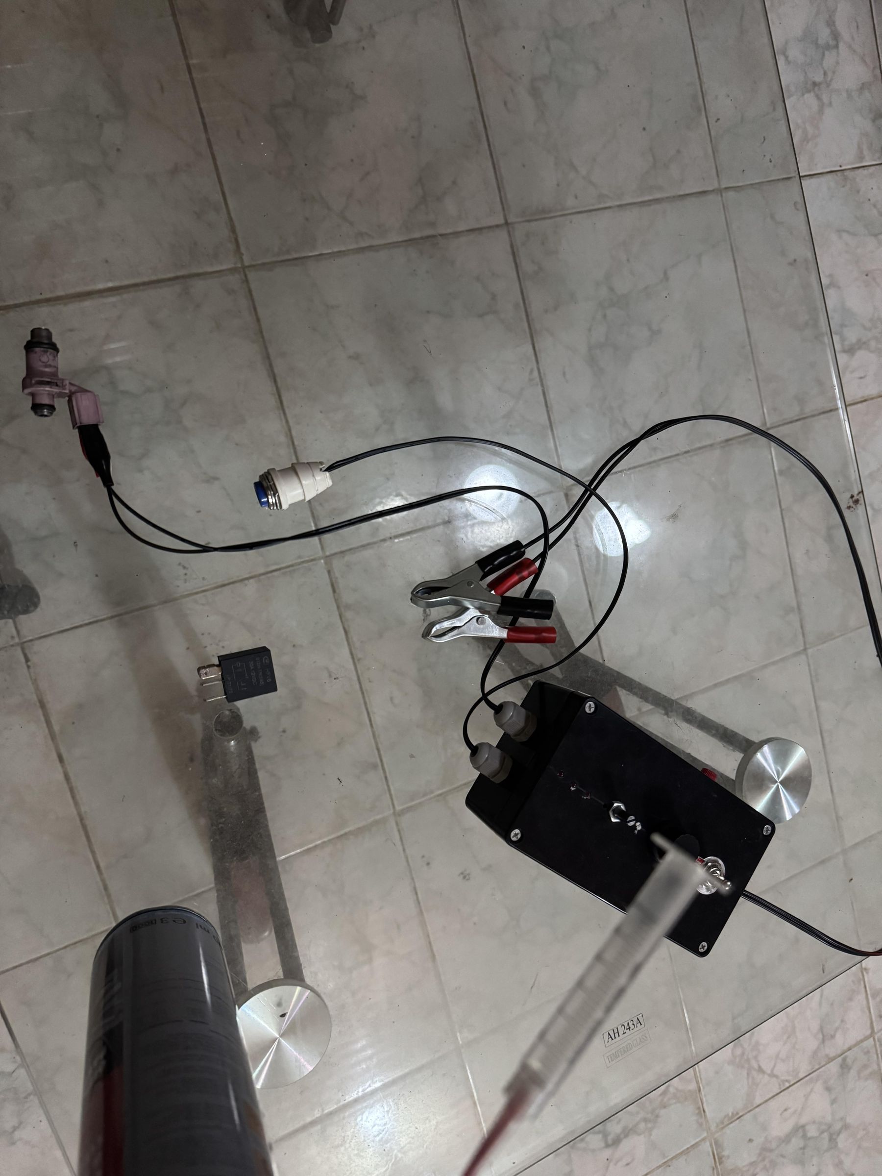 Electronic Fuel Injector Simulator for Injector Cleaning : 4 Steps ...