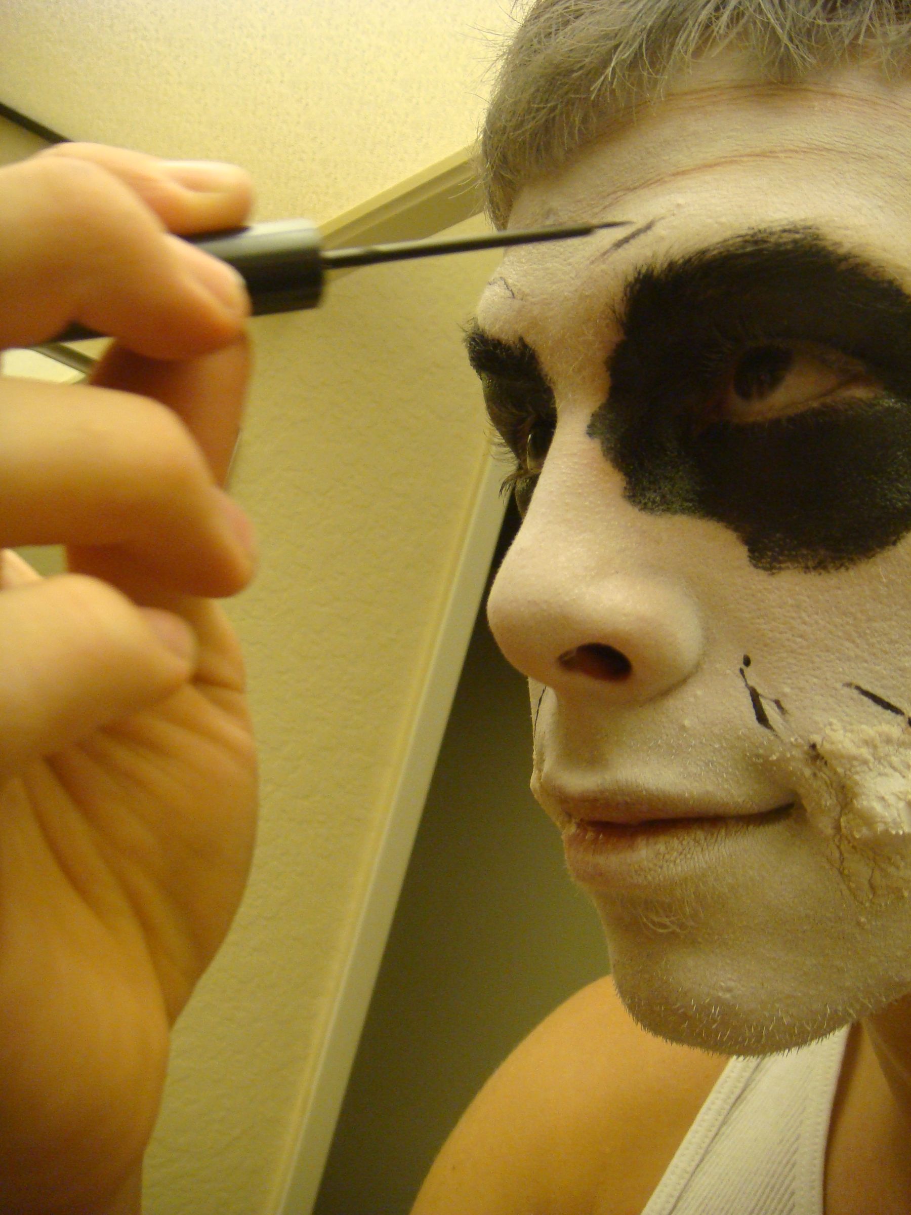 DIY Joker Makeup (The Dark Knight) : 10 Steps (with Pictures ...