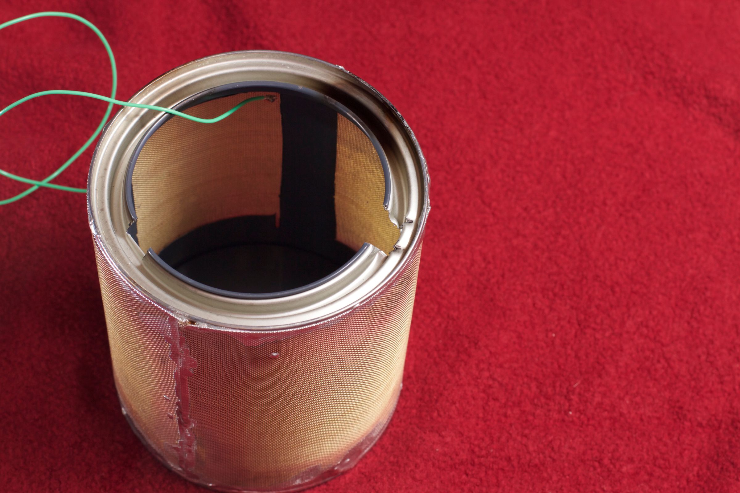 The Paint Can "Blumlein Pair" Stereo Microphone : 11 Steps (with ...