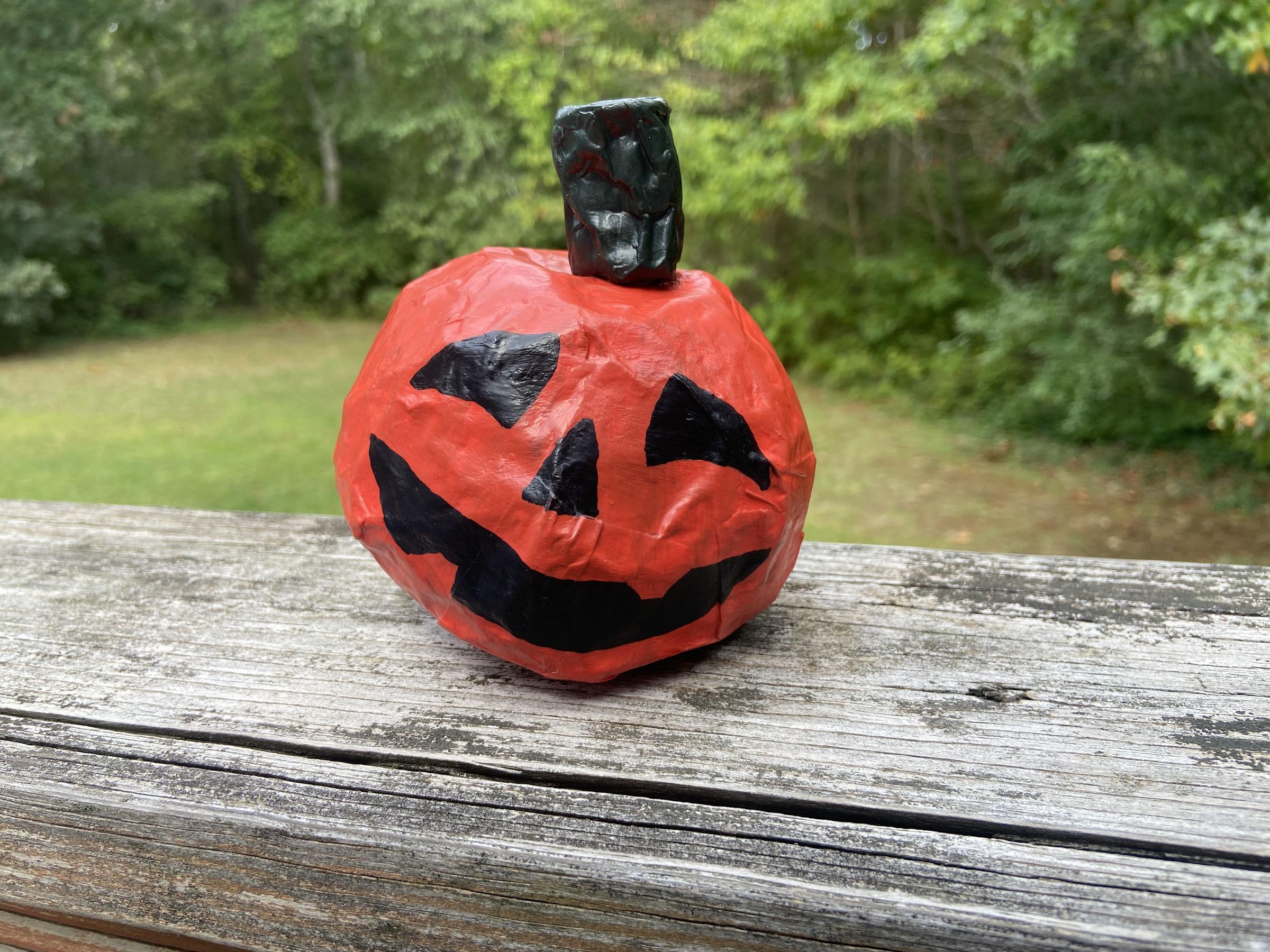 Paper Mache Pumpkin : 8 Steps (with Pictures) - Instructables
