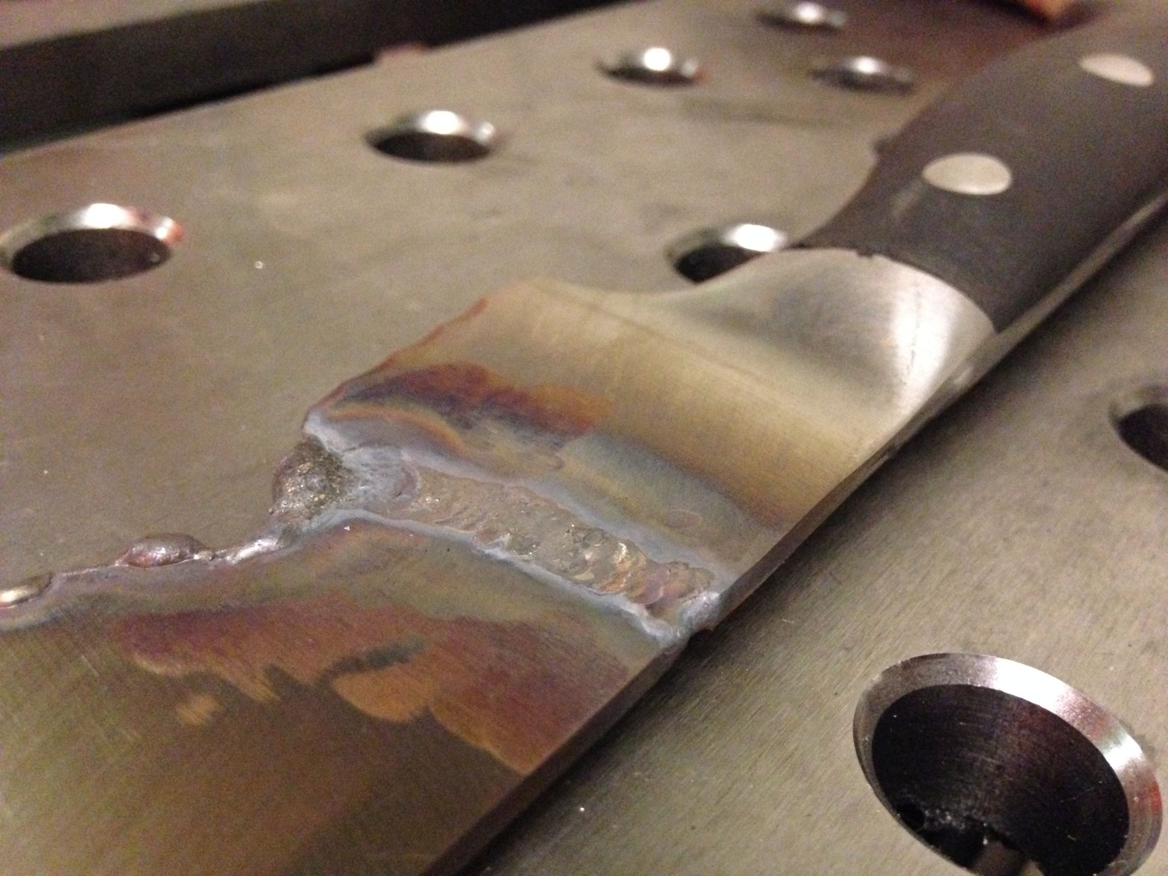TIG Weld a Broken Knife : 6 Steps (with Pictures) - Instructables