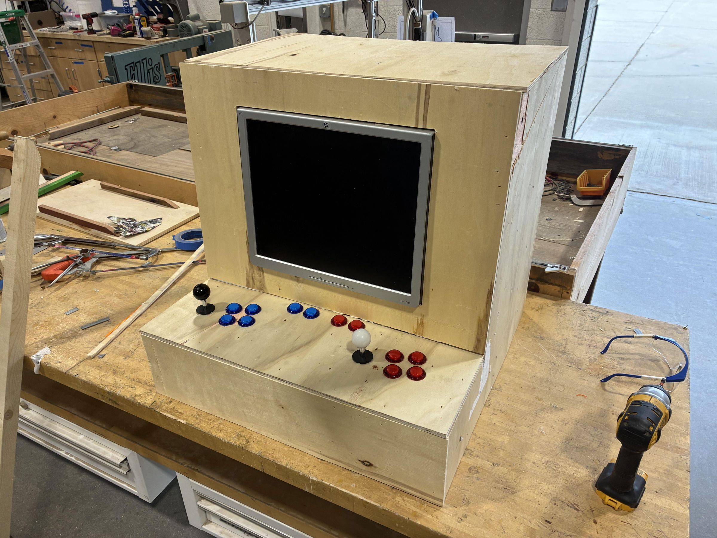 CNC Router Raspberry PI Arcade Cabinet : 8 Steps (with Pictures ...