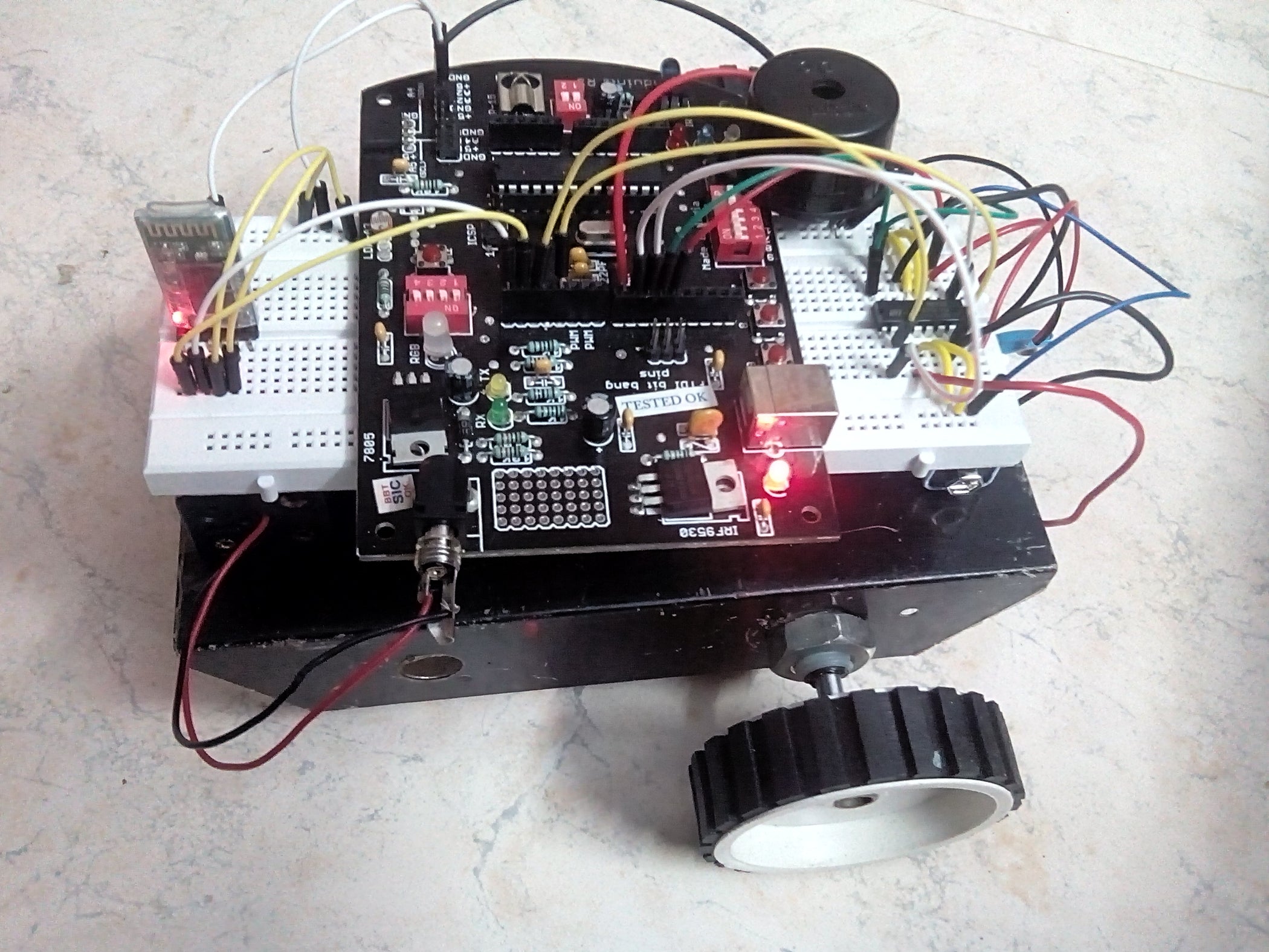 Bluetooth Controlled Robot : 7 Steps - Instructables