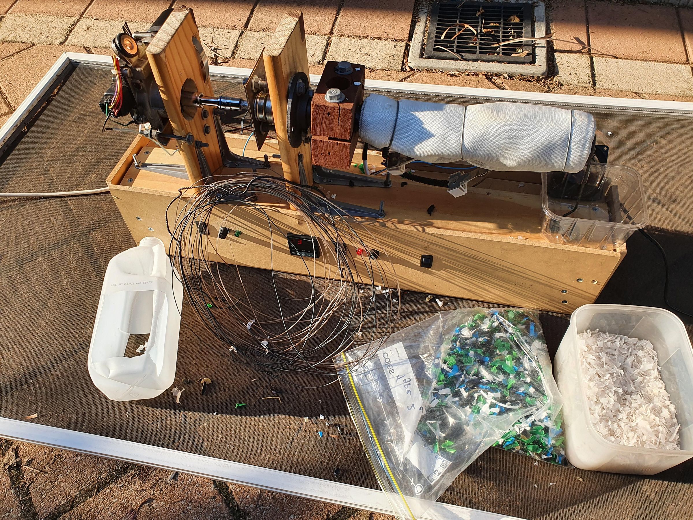 Low Cost Plastic Extruder for Filament Production and Recycling Plastic ...
