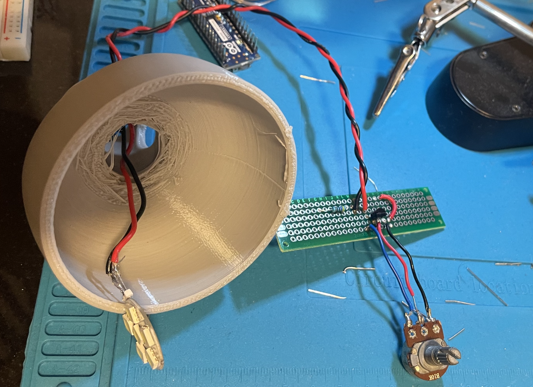 Smart Lamp - a Lamp With Adjustable Brightness : 5 Steps (with Pictures ...