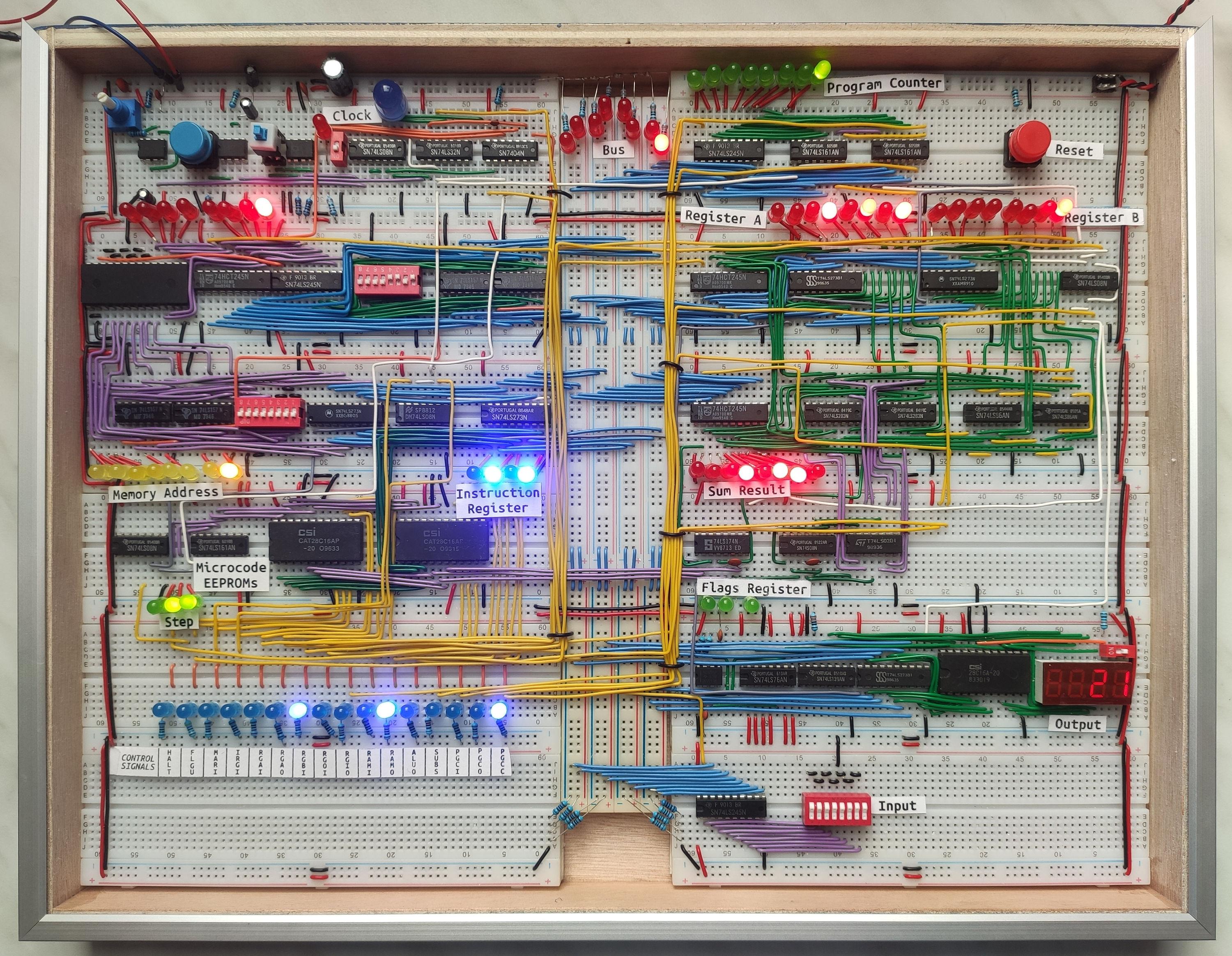 8-bit Breadboard Computer : 4 Steps (with Pictures) - Instructables