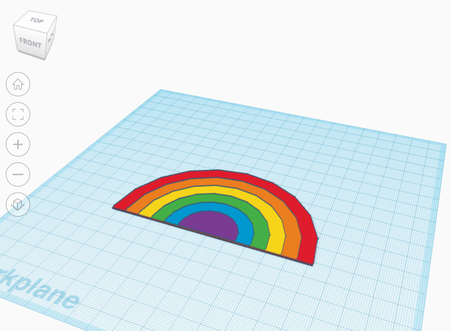 How to Make a 🌈 Rainbow 🌈 in TinkerCad : 5 Steps - Instructables