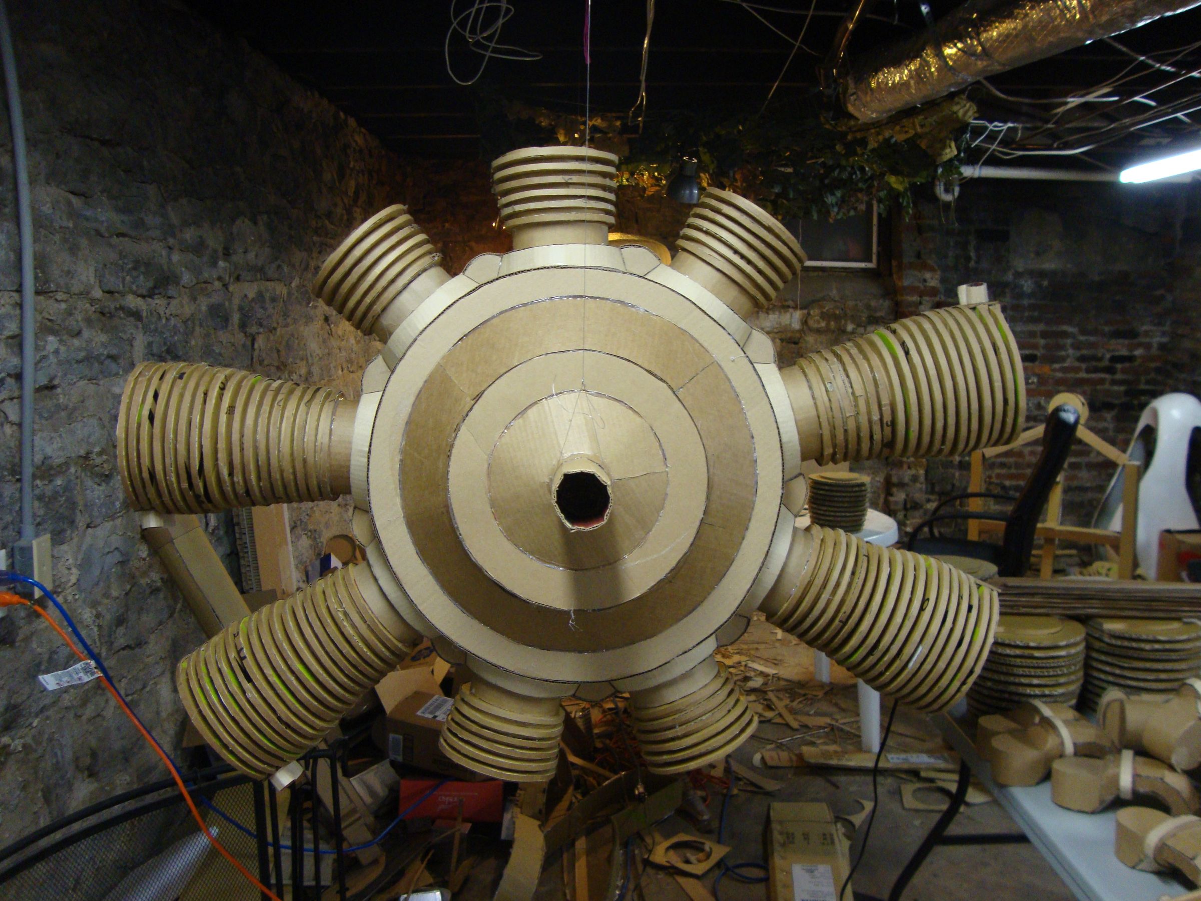 Cardboard Ww1 Airplane Engine : 17 Steps (with Pictures) - Instructables