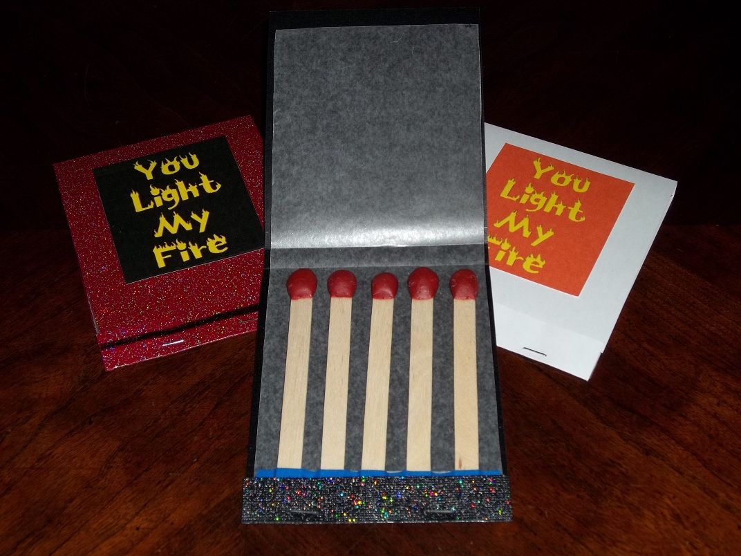 Light My Fire Candy Matchbooks : 5 Steps (with Pictures) - Instructables