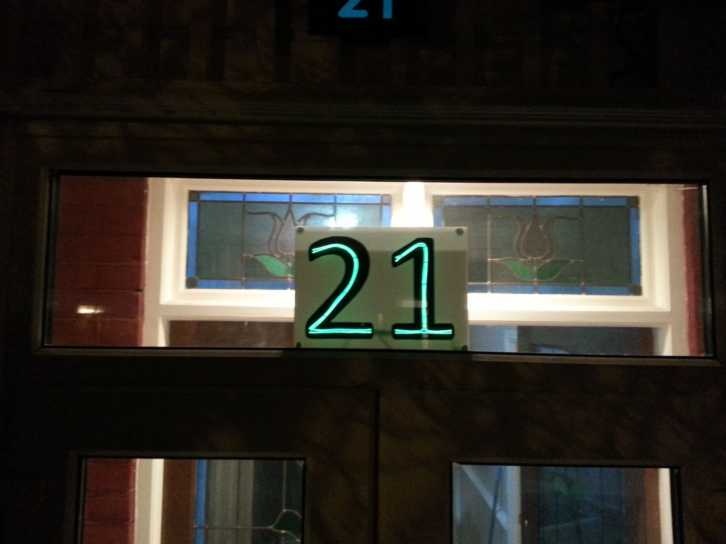 House Number in Lights. : 4 Steps - Instructables