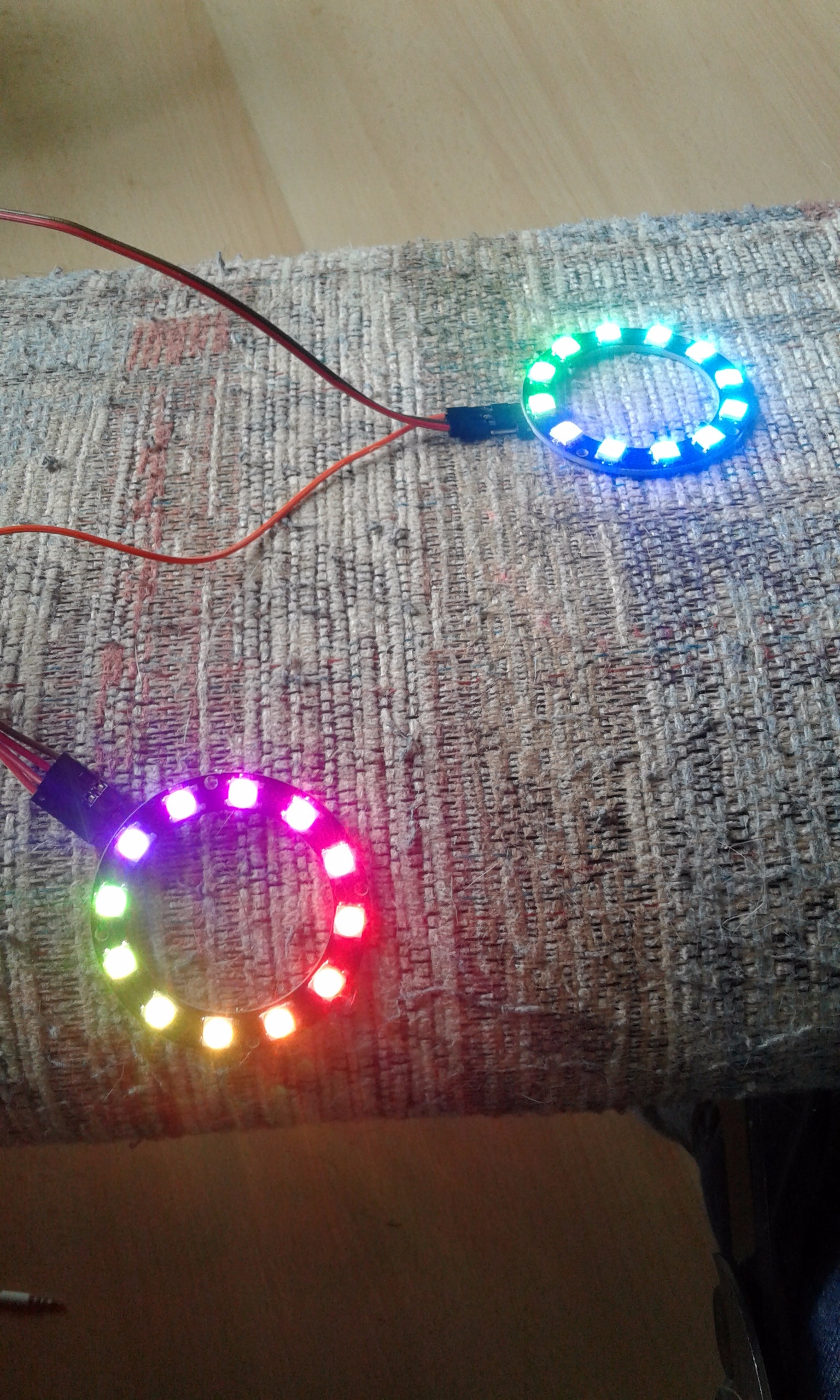 Running 1 or 2 Cheap NeoPixel Rings : 6 Steps - Instructables