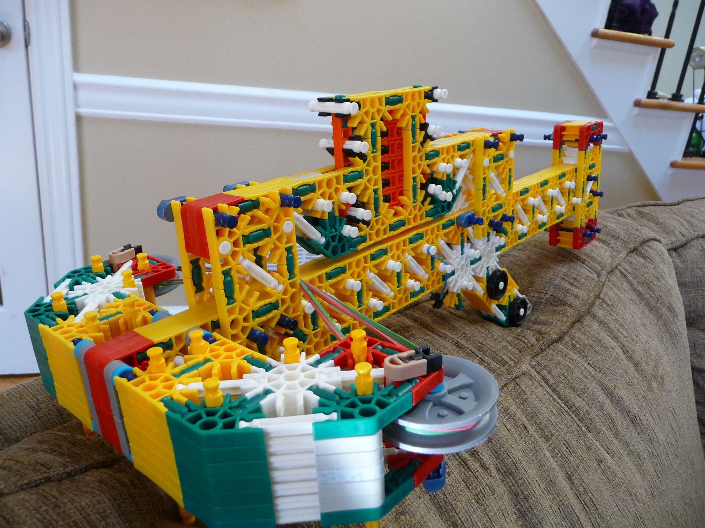 Knex Magazine Fed Crossbow - Instructables