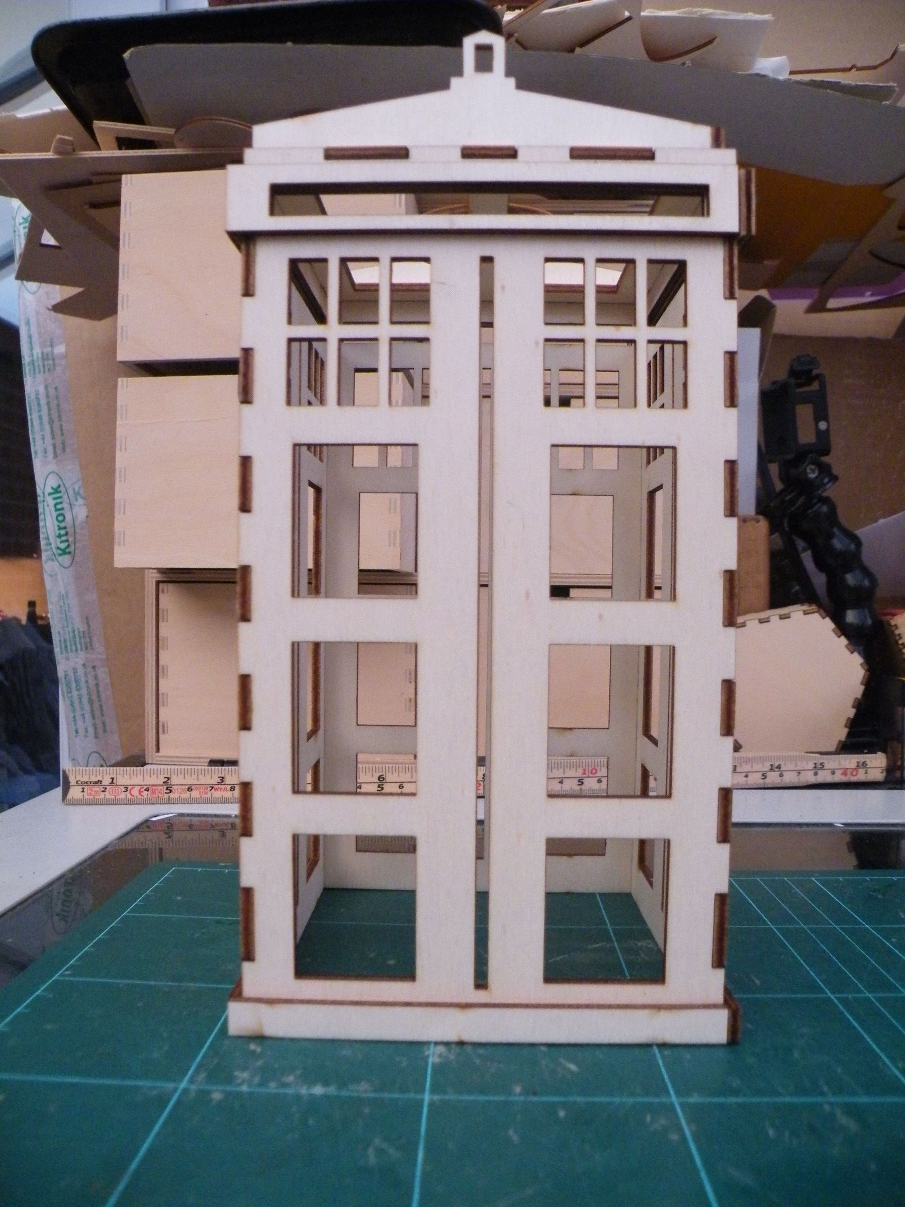 Tardis Lampshade : 9 Steps (with Pictures) - Instructables