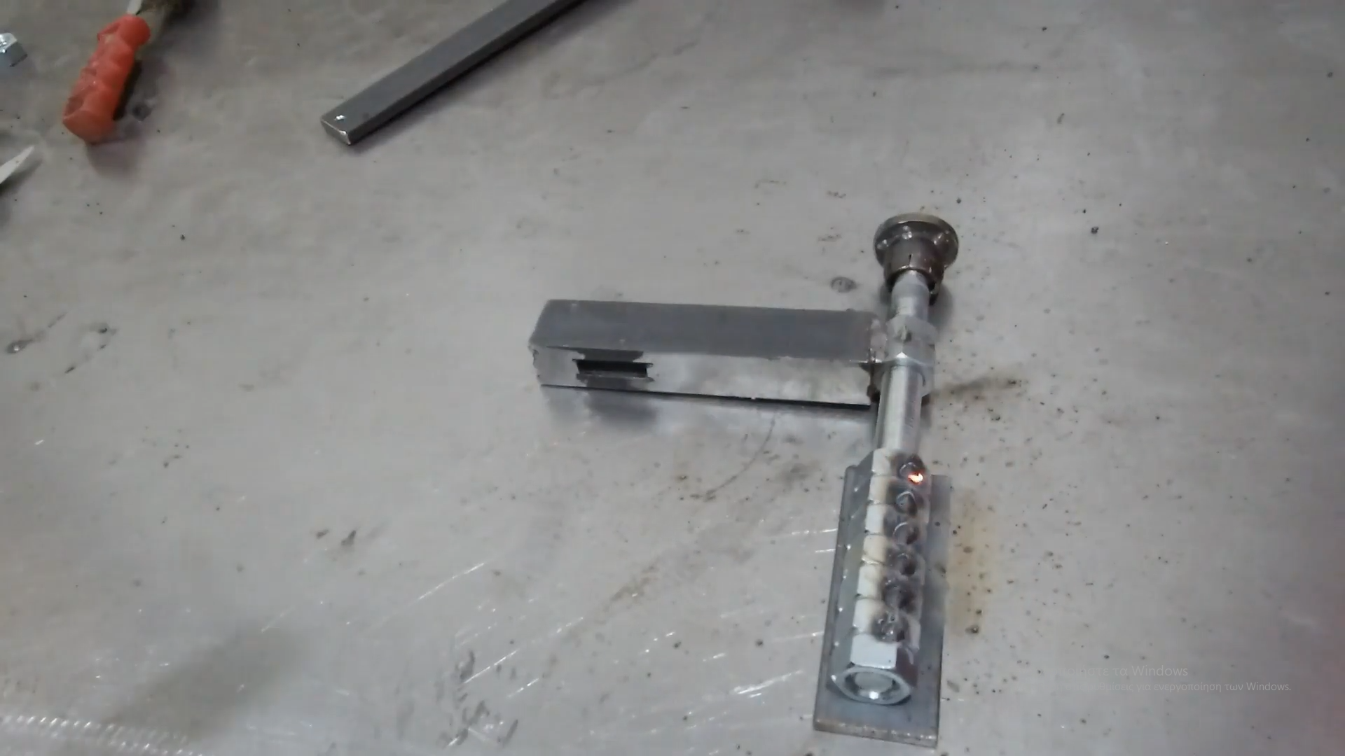 Homemade Heavy Duty F Clamp With Hex Nut Handle : 7 Steps (with ...