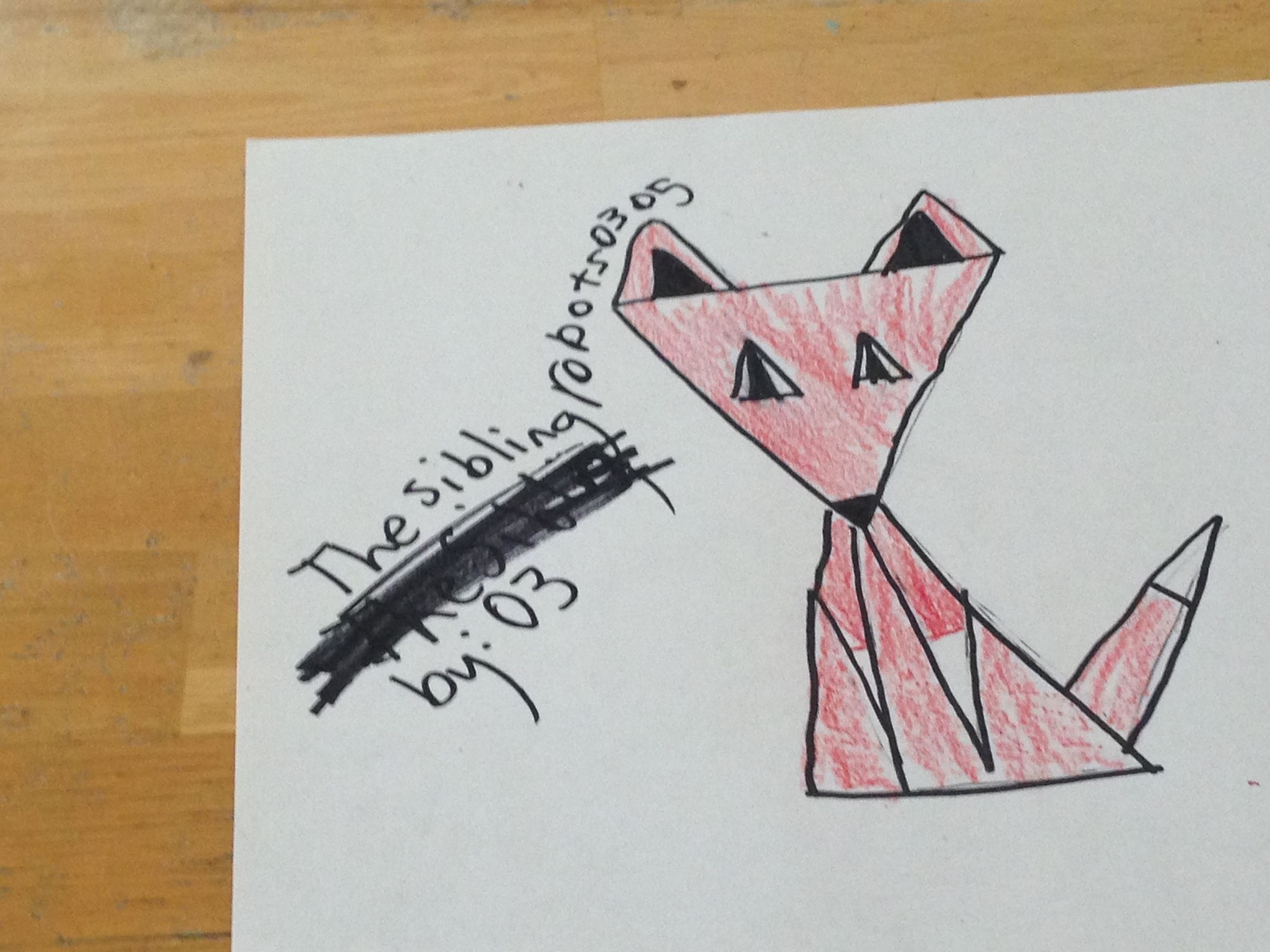 Cute Triangle Fox : 8 Steps - Instructables