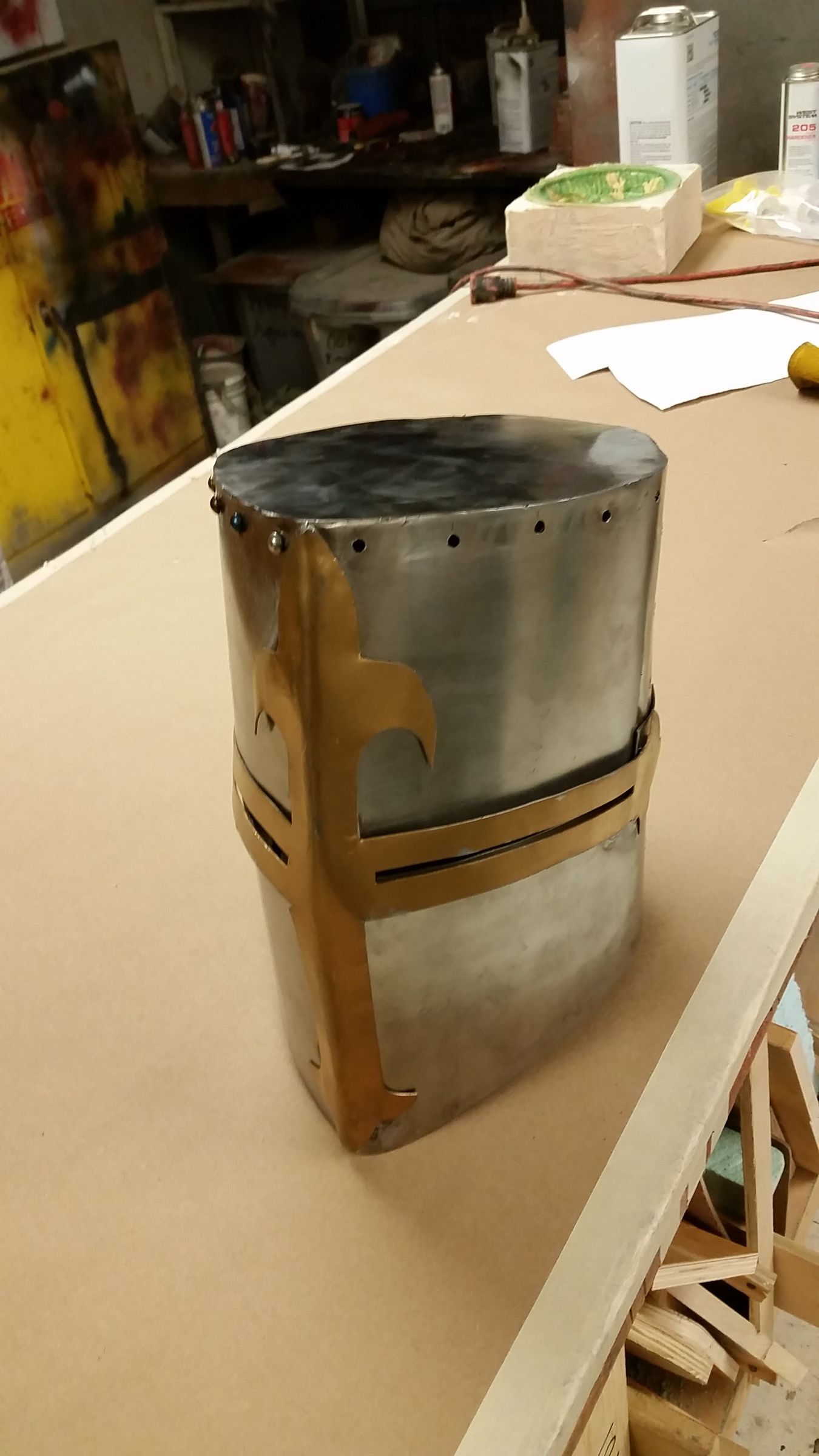 Medieval Crusader Great Helm : 7 Steps (with Pictures) - Instructables