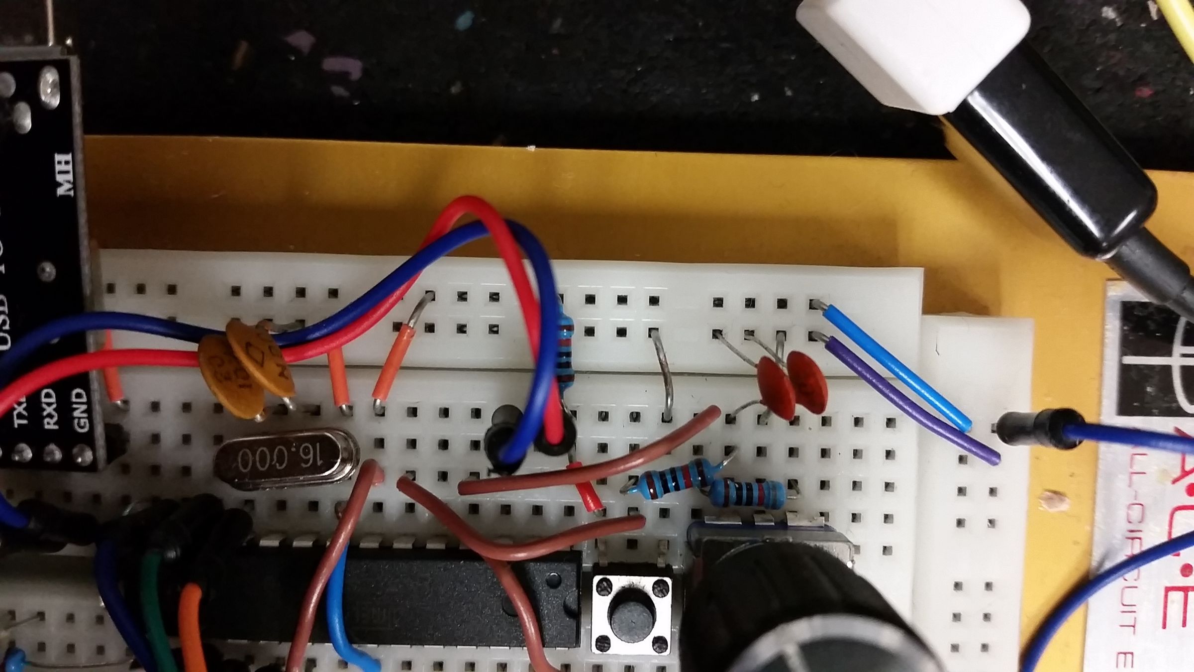 ATMega328P Rotary Encoder and 7-Segment Display : 6 Steps (with ...
