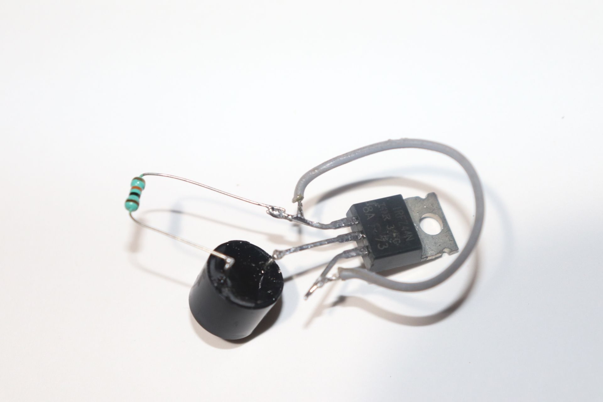 How to Make Wire Tripper Circuit Using Z44N MOSFET : 7 Steps ...