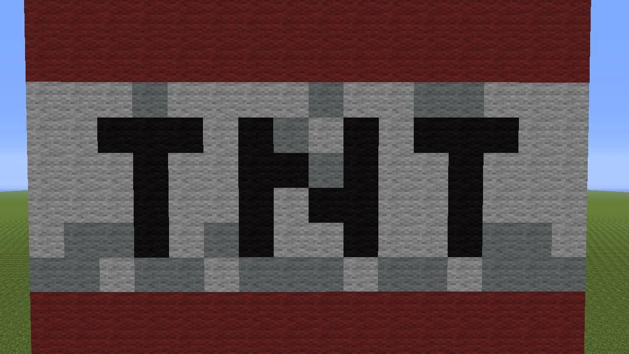 How to Make a Giant Minecraft TNT Block That Explodes! : 9 Steps ...