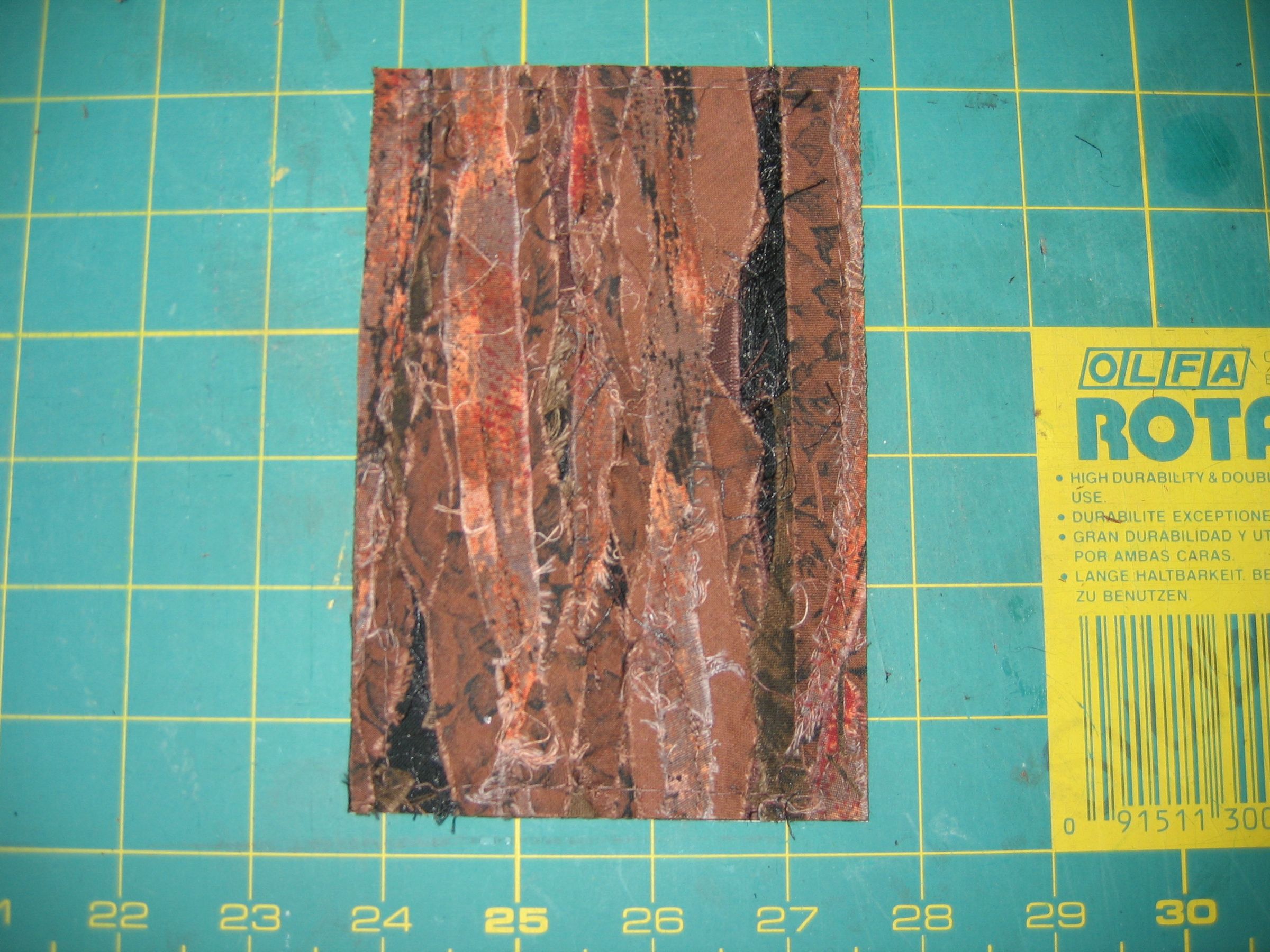 Fiber Postcards - Tree Bark : 7 Steps (with Pictures) - Instructables