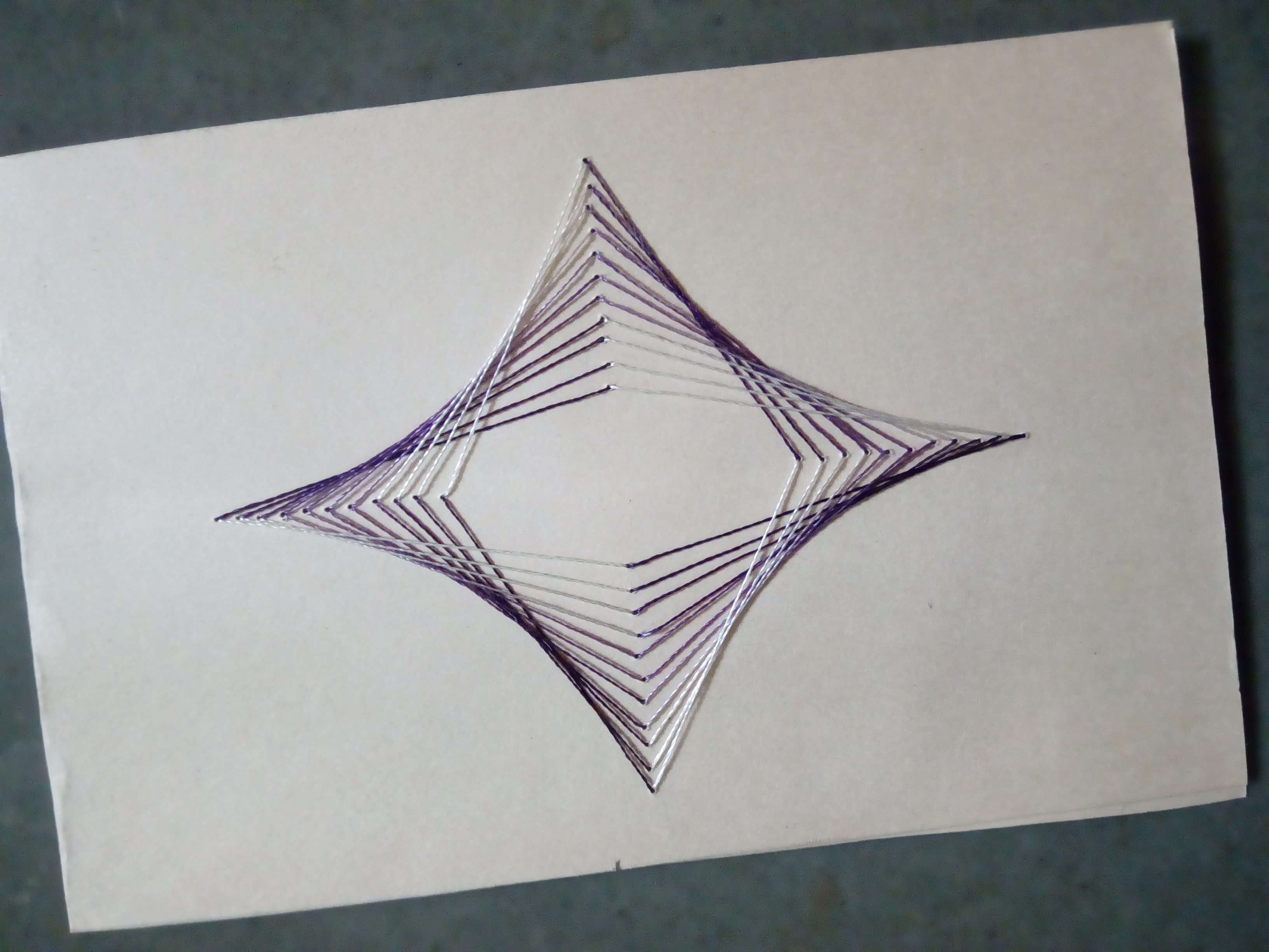 Silk Thread Card : 5 Steps (with Pictures) - Instructables