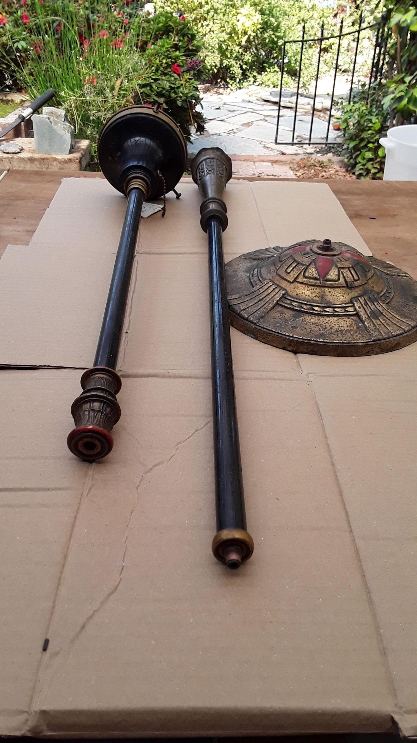 Antique Pole Lamp Restoration : 4 Steps - Instructables