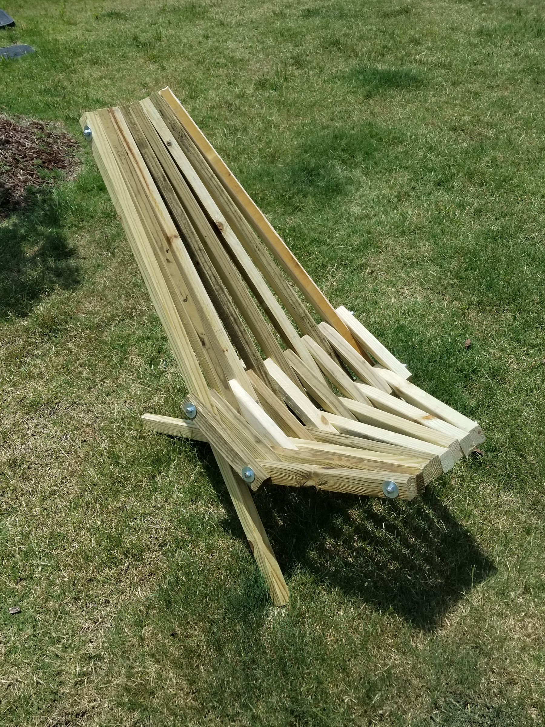 Build a Stick Chair in 1 Hour!! : 6 Steps (with Pictures) - Instructables