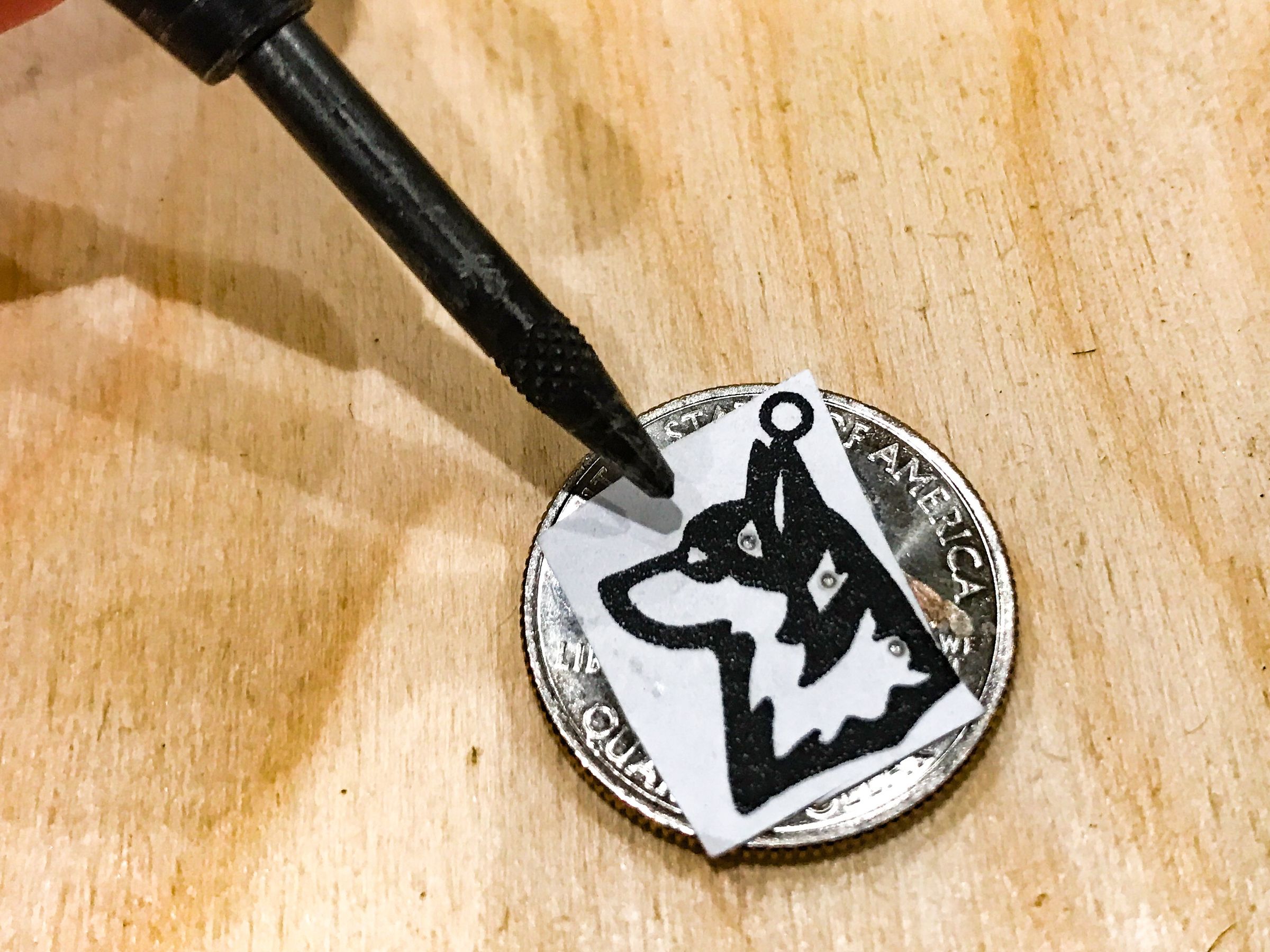 Custom Cut Coin Necklaces : 6 Steps (with Pictures) - Instructables