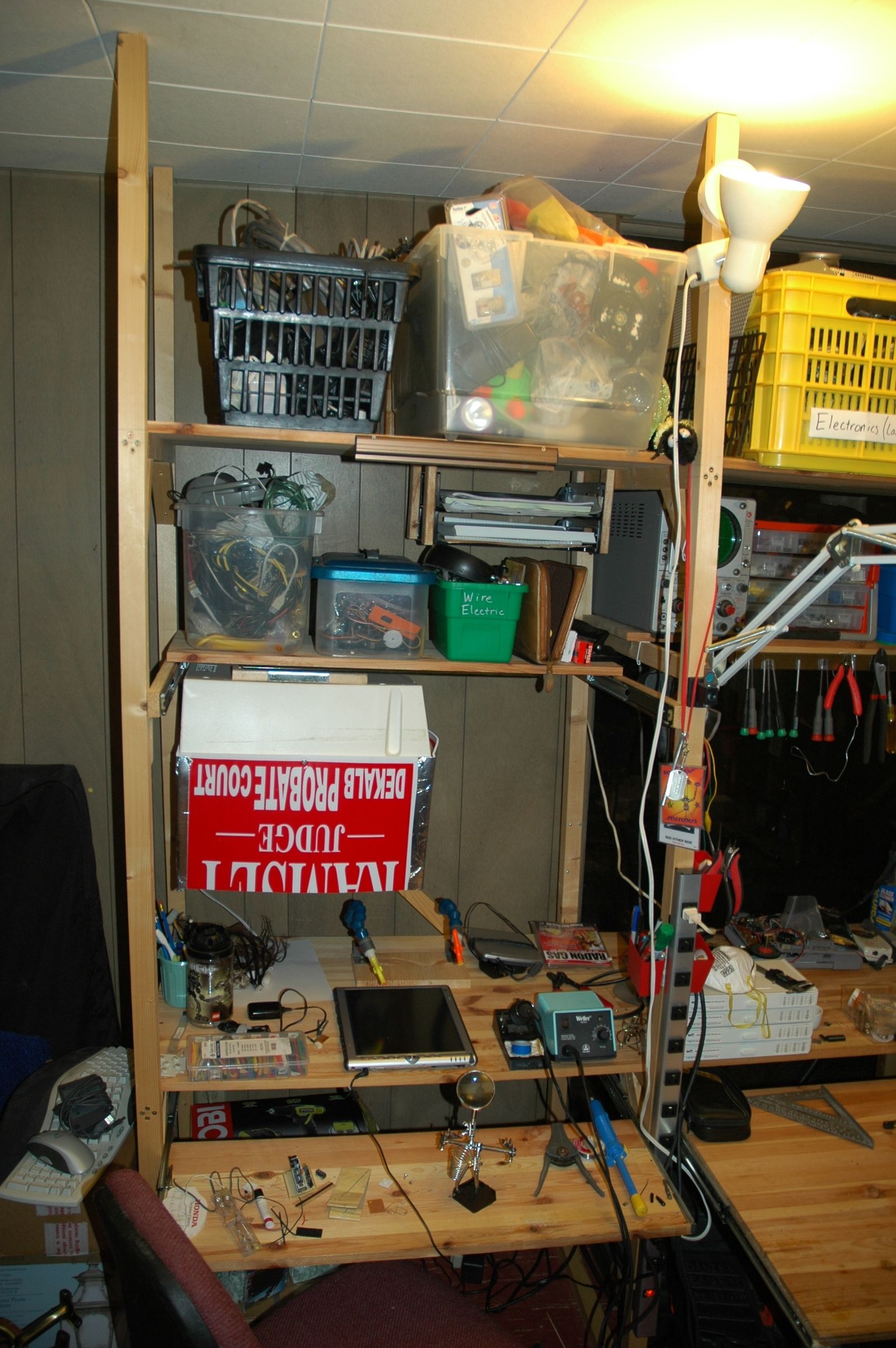 Modular Work Bench and Shelves - Instructables