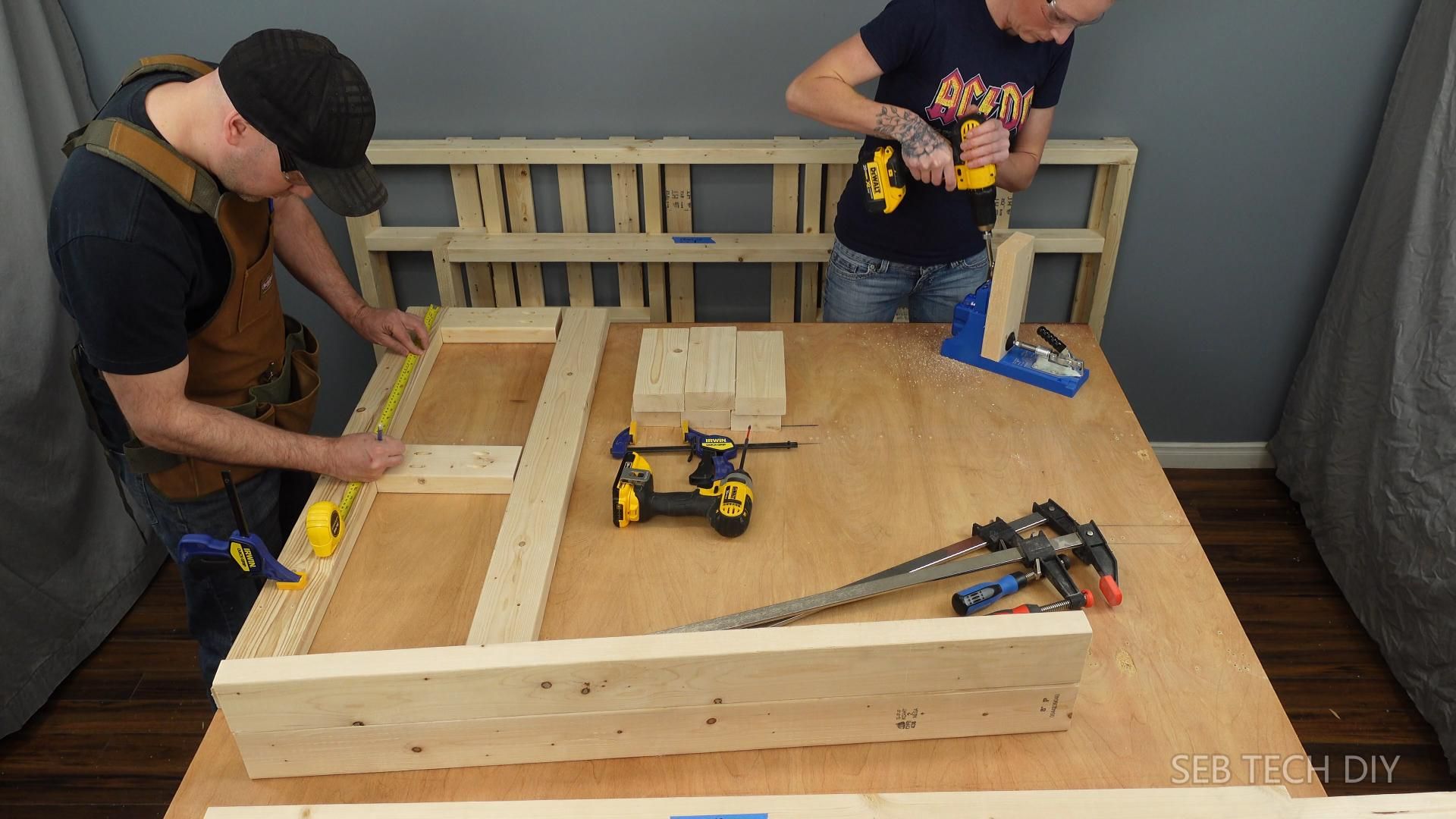 DIY Floating Bed Frame : 14 Steps (with Pictures) - Instructables