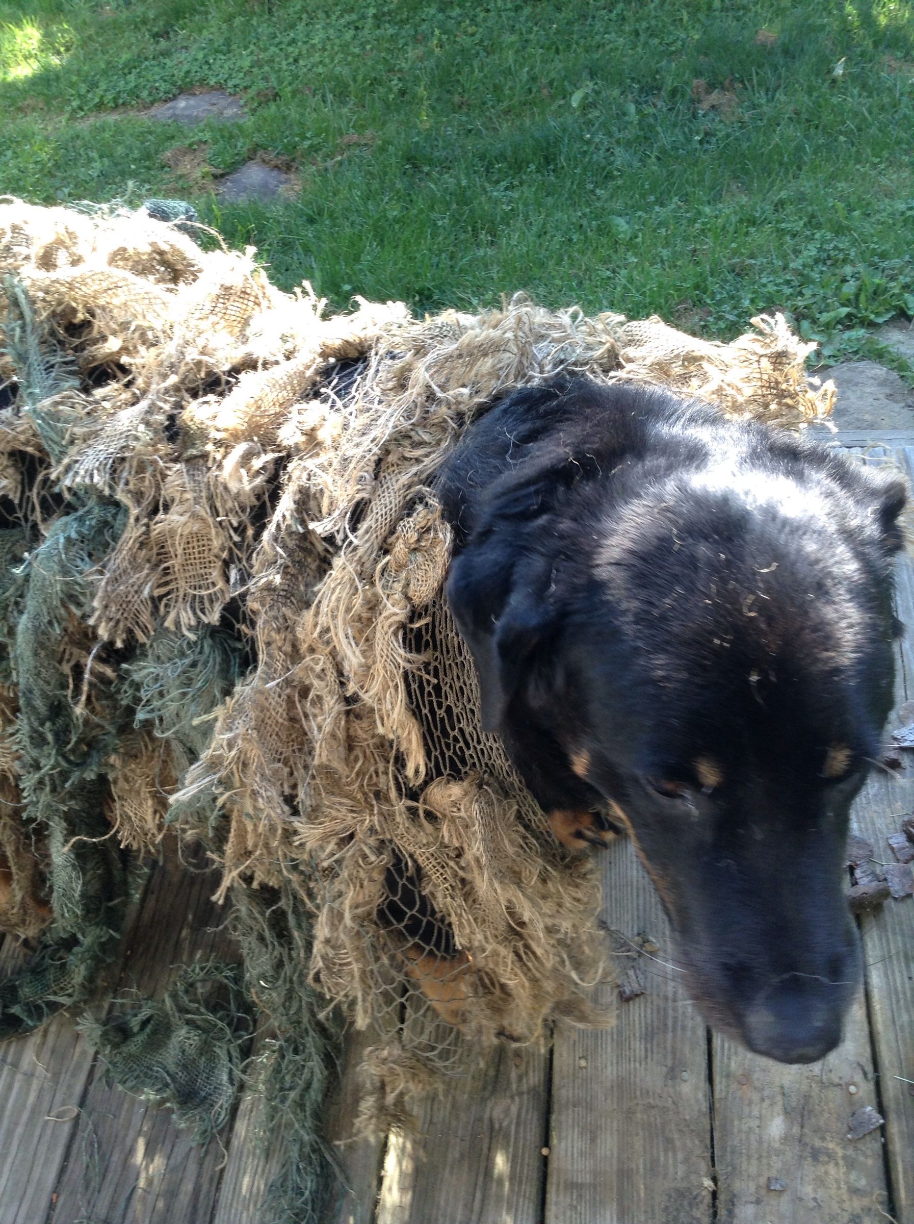 How To Make A Ghillie Suit With Burlap
