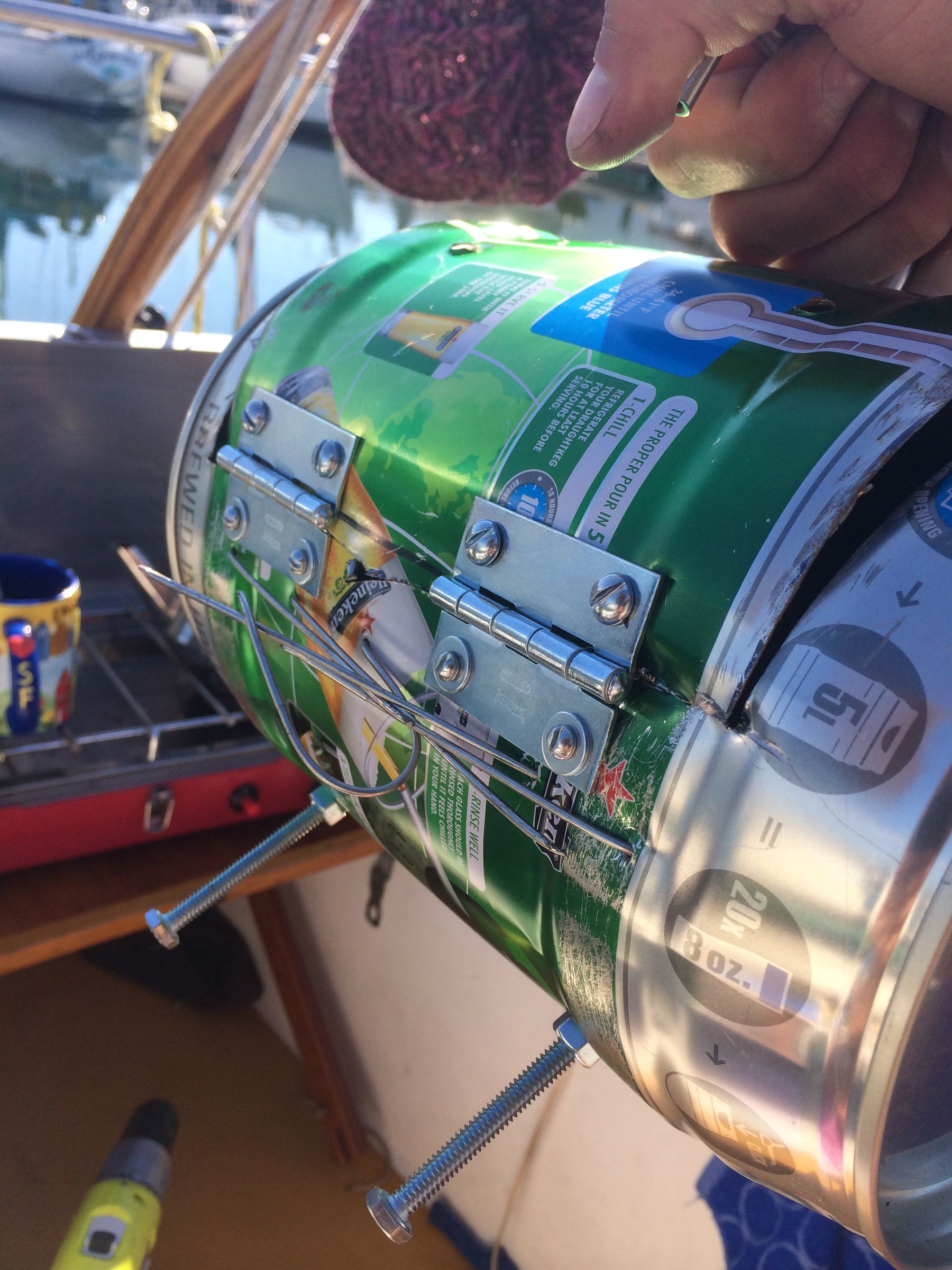 Heineken Mini Keg Propane Firekeg : 7 Steps (with Pictures) - Instructables