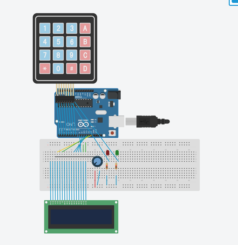 Arduino Password Lock 9 Steps With Pictures Instructables 3487