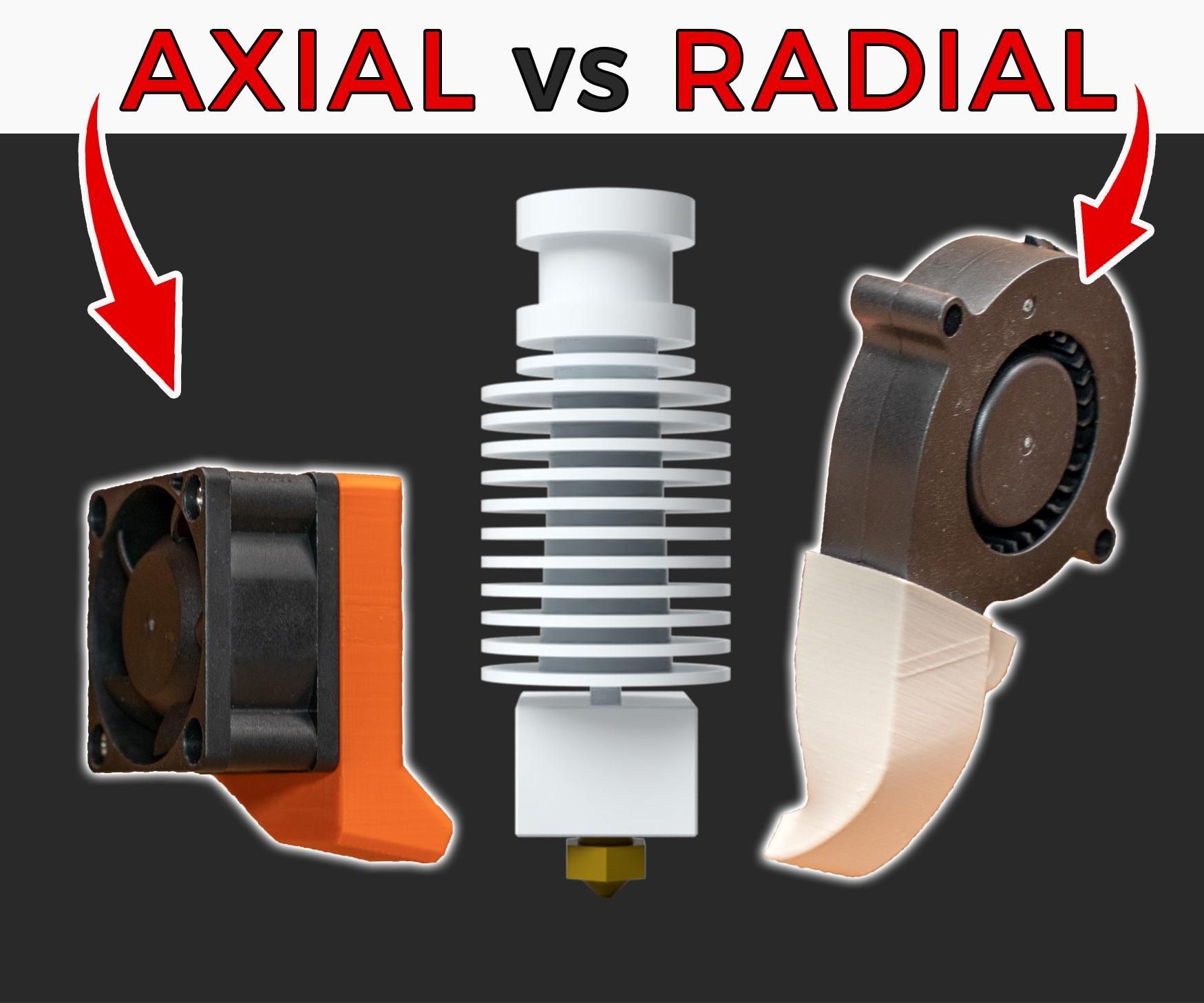 3D Printer’s Print Cooling – AXIAL VS RADIAL Fans (MUST KNOW) : 8 Steps ...