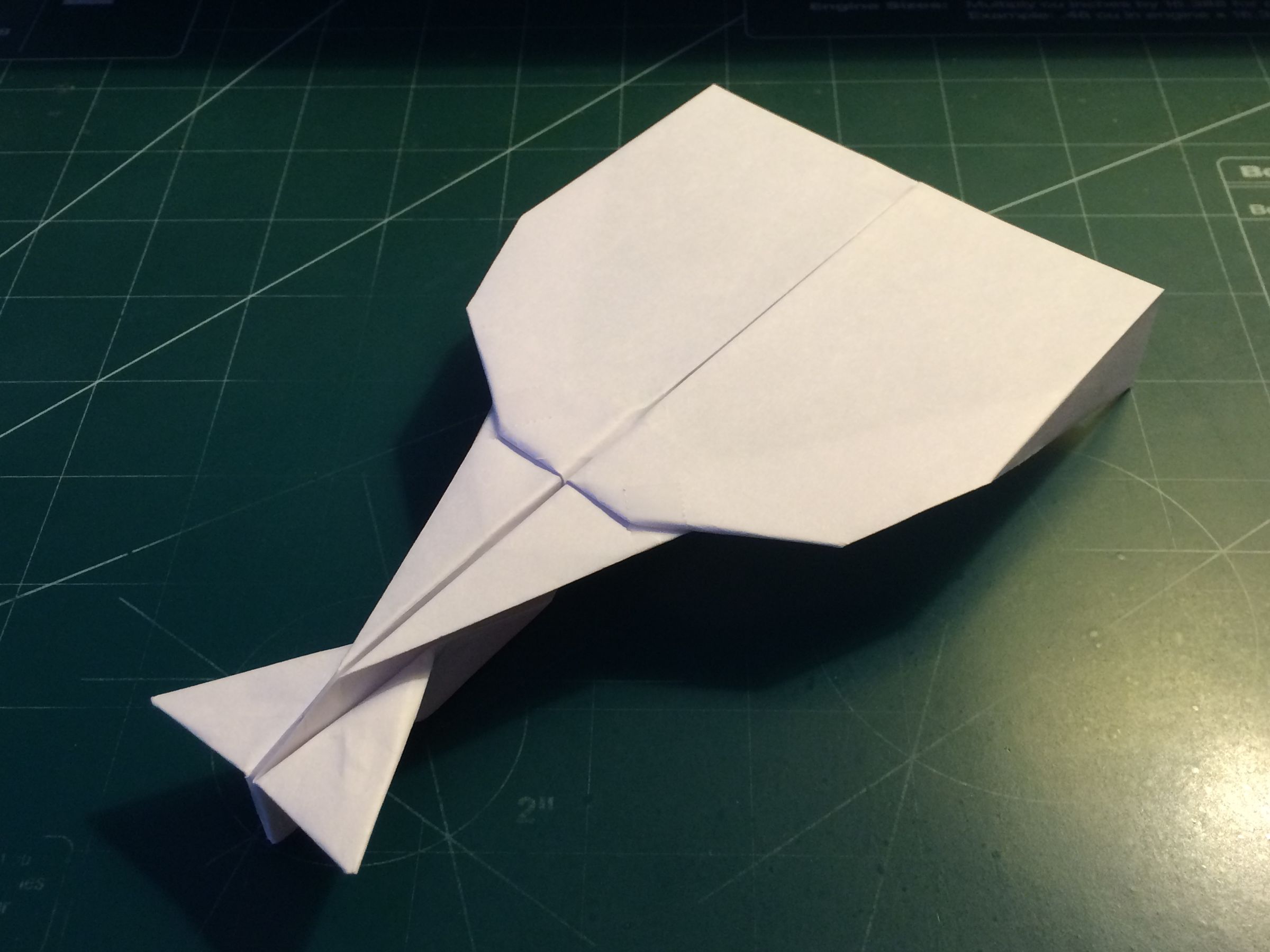How to Make the Vulcan Predator Paper Airplane : 7 Steps - Instructables