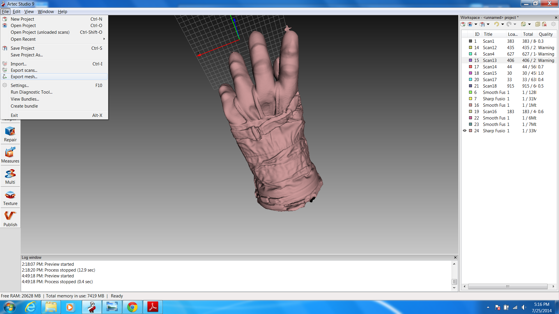 Autodesk Workshop Guide: Artec 3D Scanners : 10 Steps (with Pictures) - Instructables